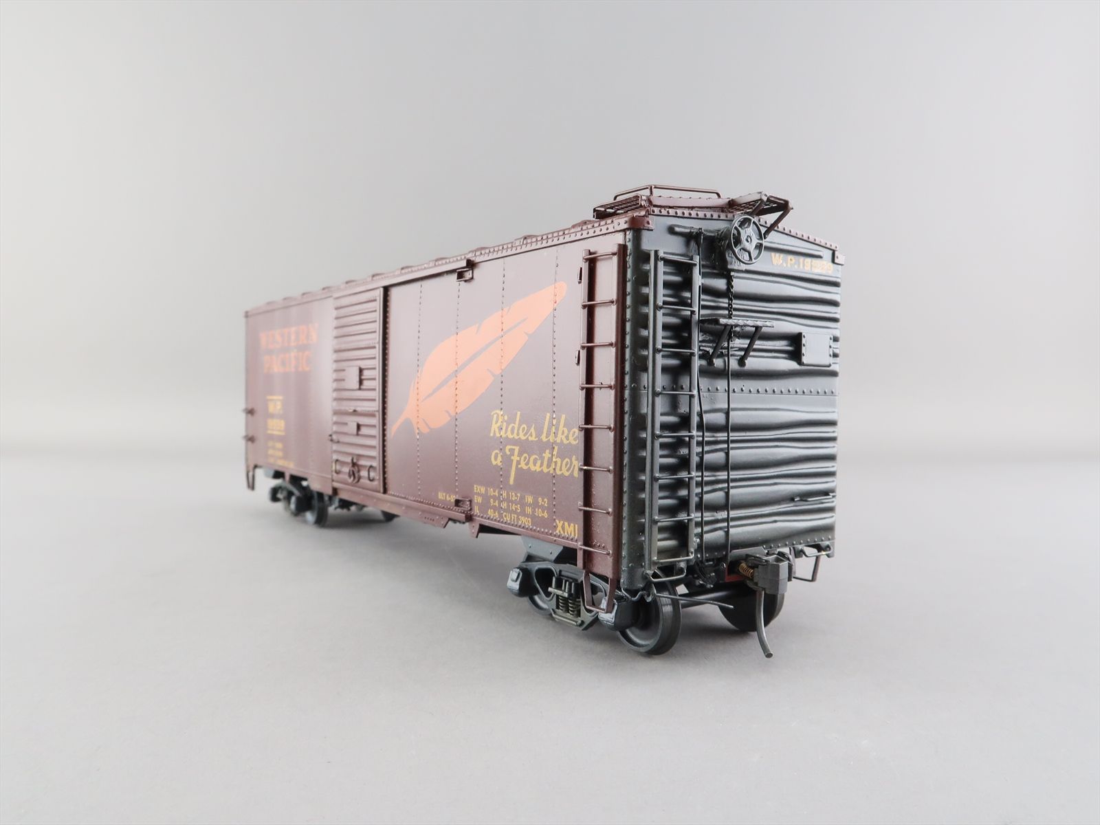 O Brass Model - PSC 15767 WP Western Pacific PS-1 Pullman Standard Boxcar Box Car #19559 ...