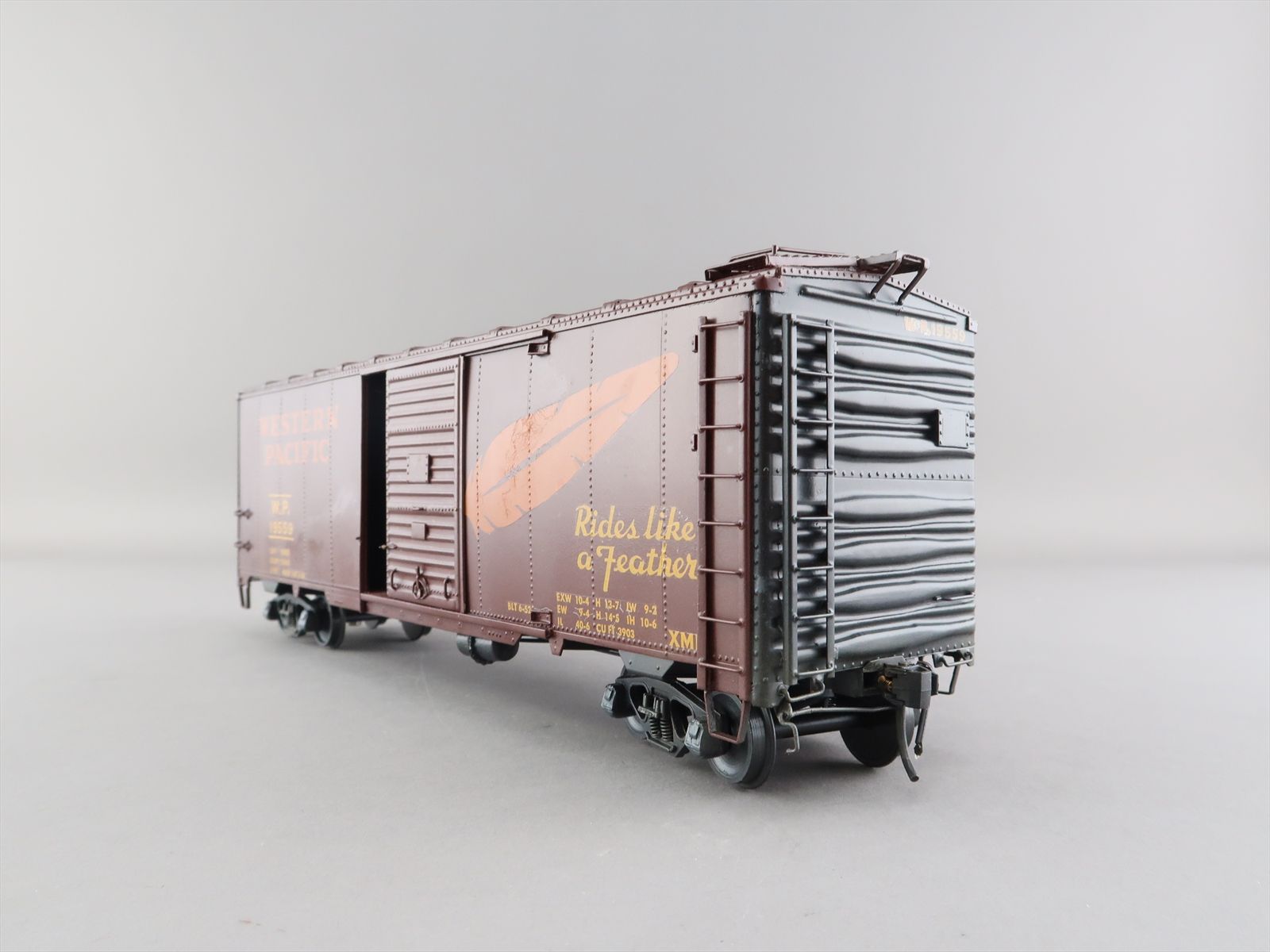 O Brass Model - PSC 15767 WP Western Pacific PS-1 Pullman Standard ...