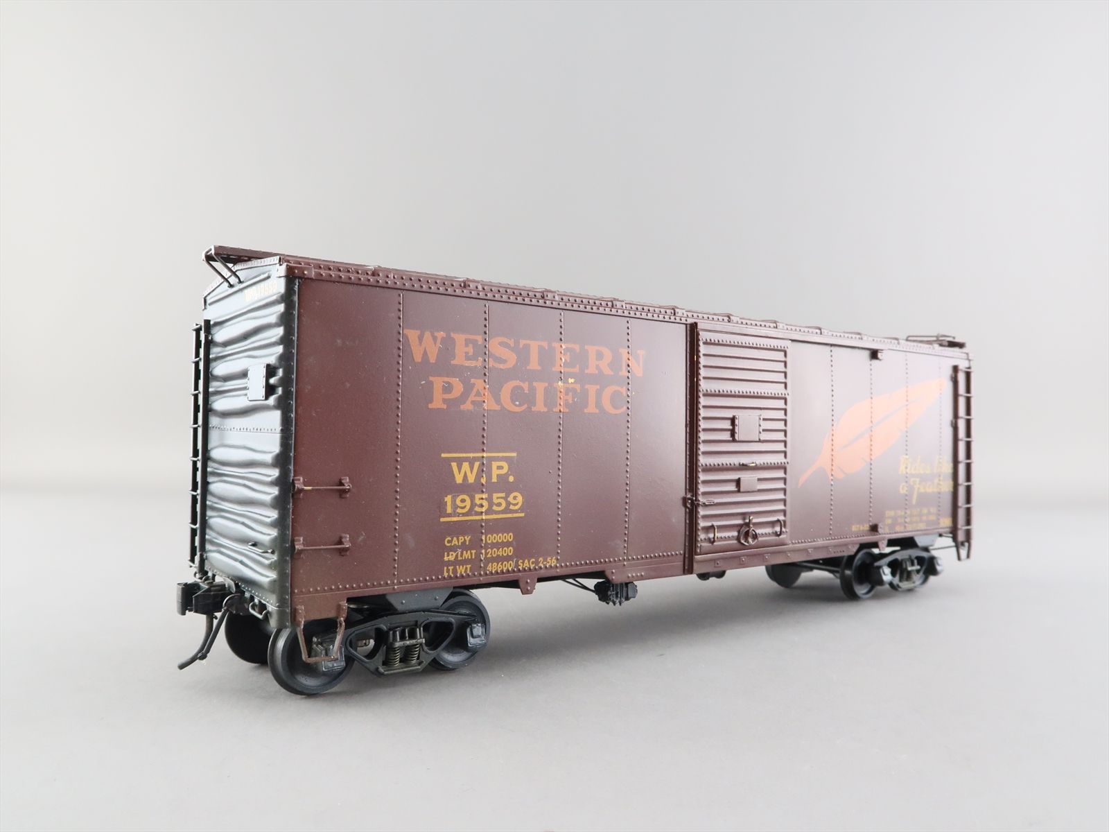 O Brass Model - PSC 15767 WP Western Pacific PS-1 Pullman Standard ...