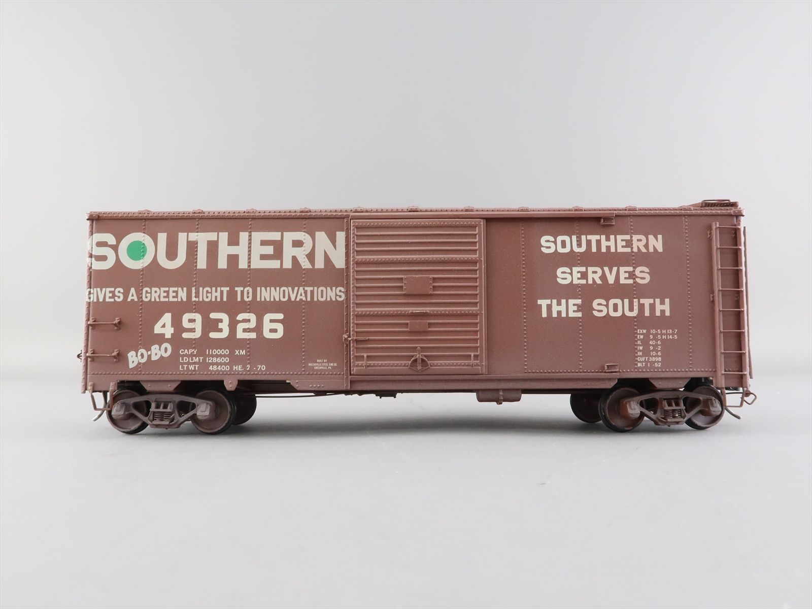 O Brass Model - PSC 15767 SOU Southern PS-1 Pullman Standard Boxcar Box ...