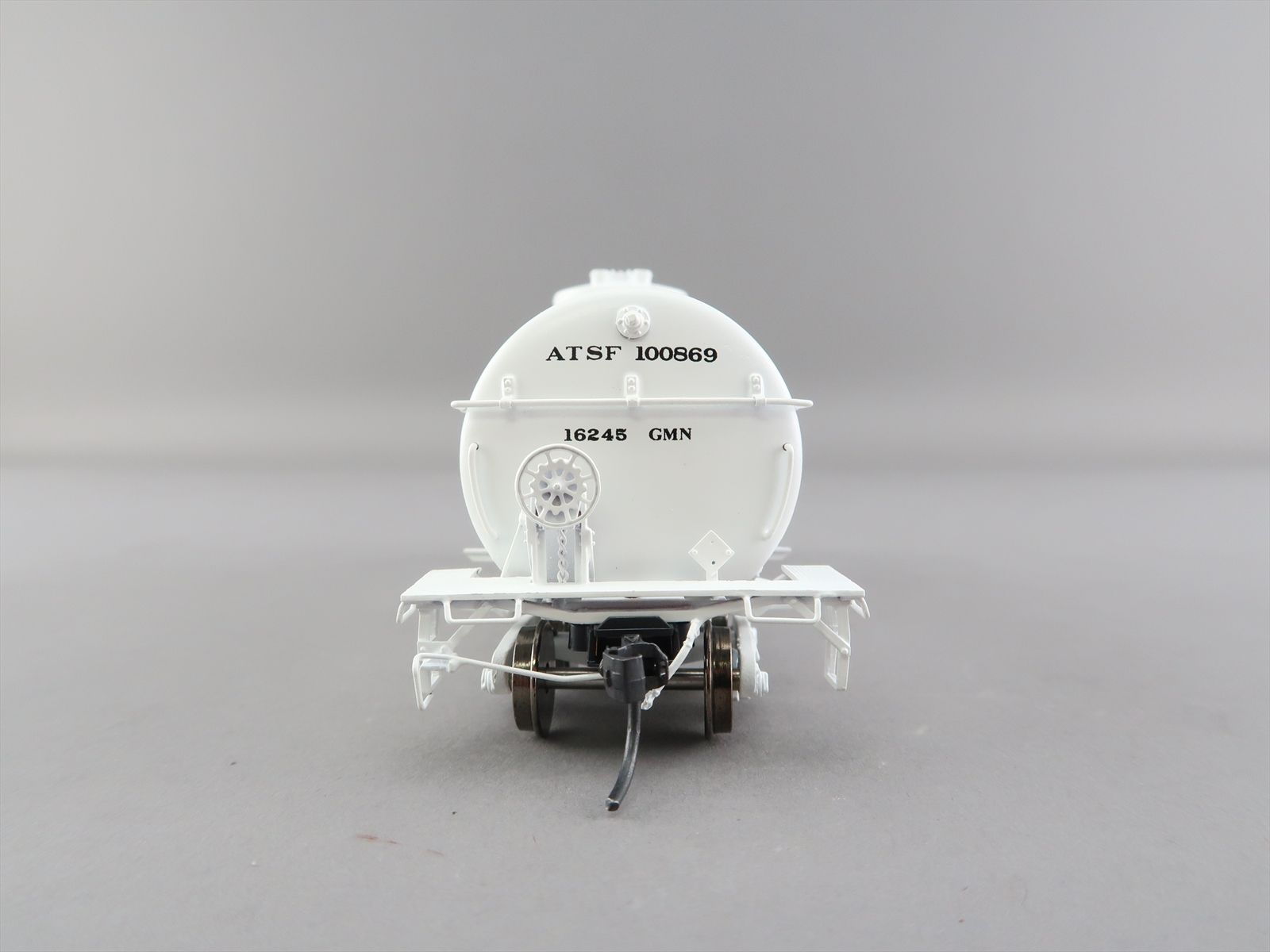 HO Brass Model - DP 5529 AT&SF Santa Fe Single Dome Tank Car TK-L White ...