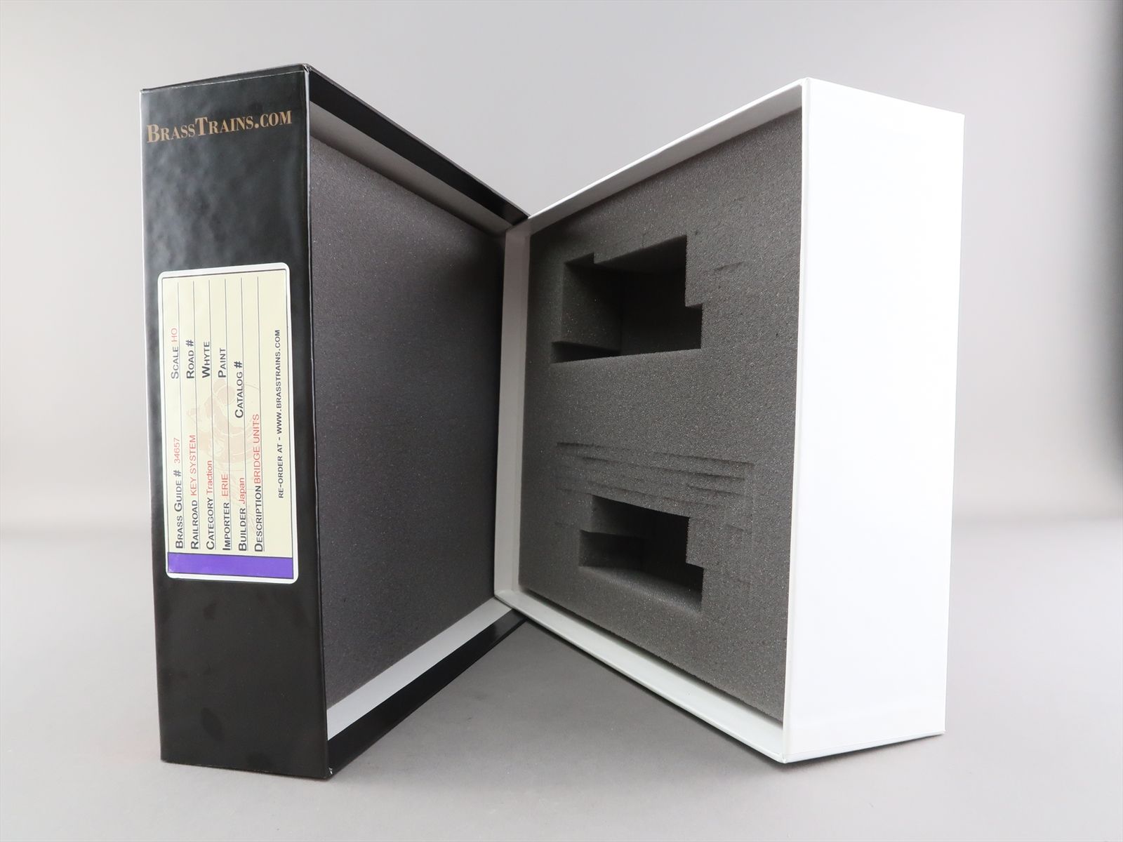 HO Brass Model - Erie Limited Key System Bridge Unit Early Orange ...