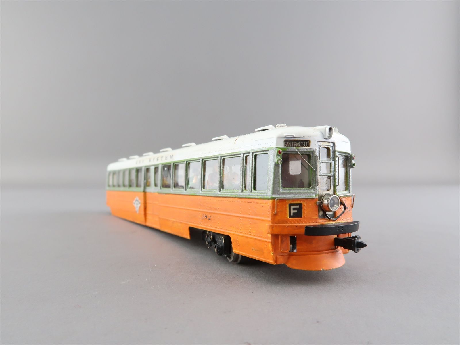 HO Brass Model - Erie Limited Key System Bridge Unit Early Orange ...