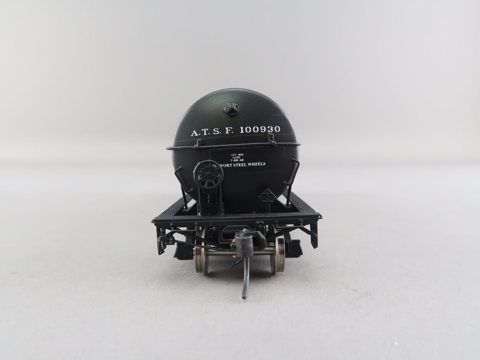 HO Brass Model - DP 5532 AT&SF Santa Fe Tank Car TK-M #100930 - F/P ...