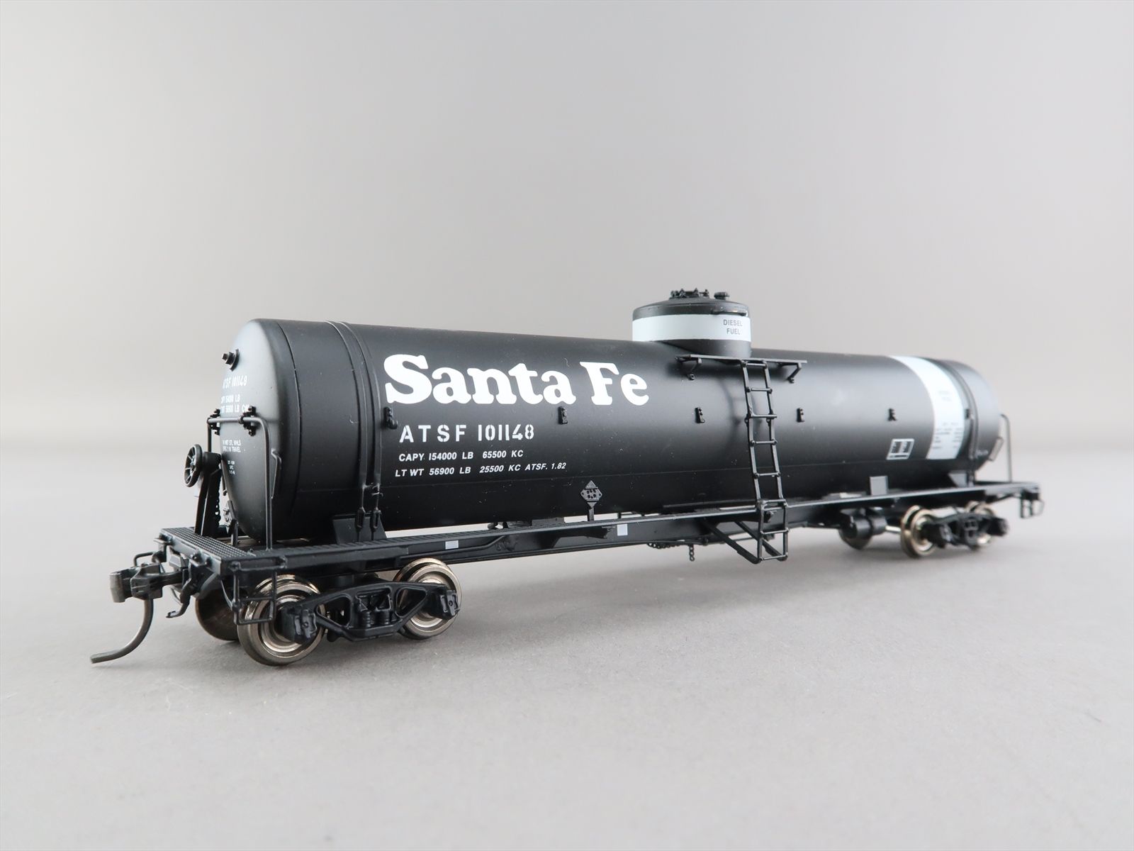 HO Brass Model - DP 5543 ATSF Santa Fe Tank Car TK-N #101148 - F/P ...