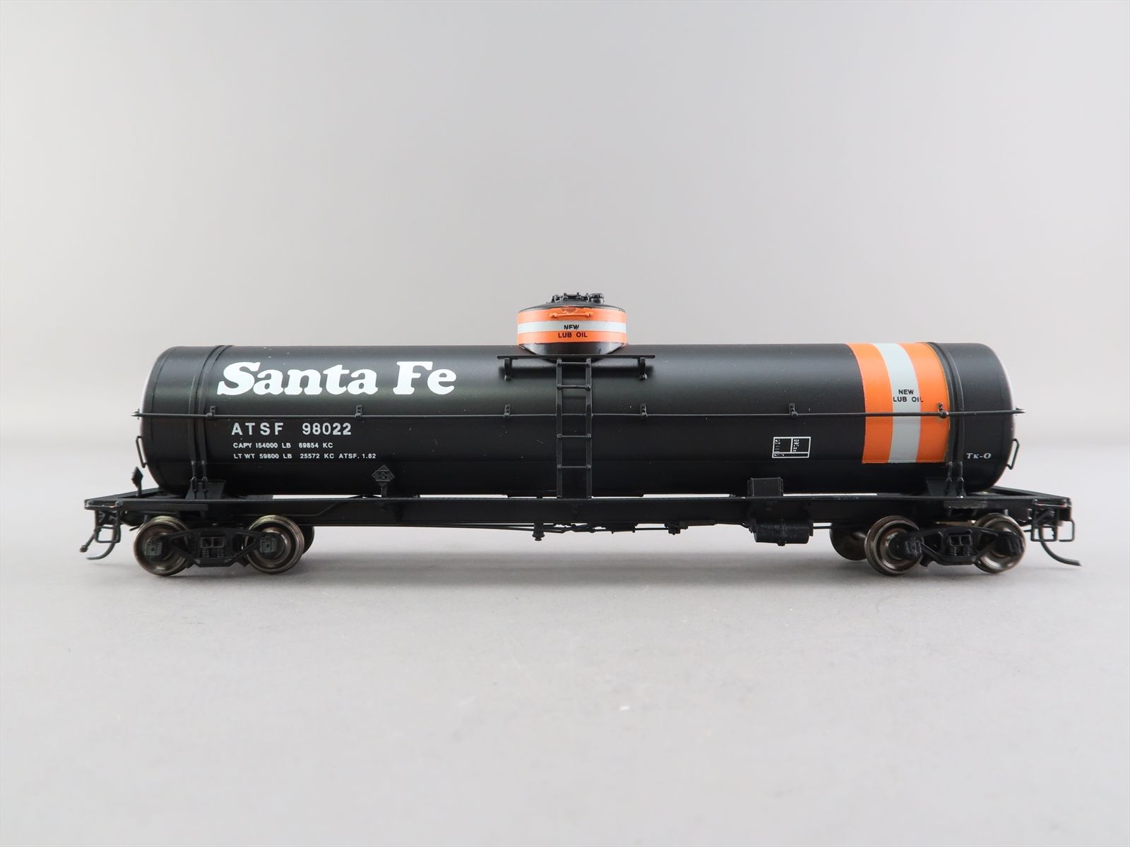 HO Brass Model - DP 5541 AT&SF Santa Fe TK-O Tank Car #98022 - F/P ...
