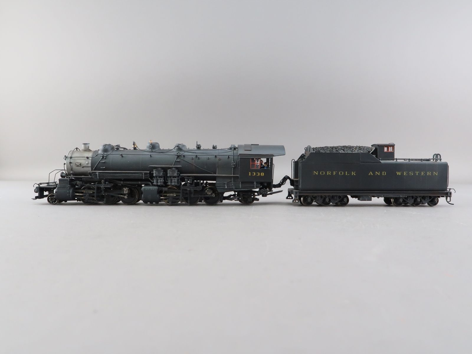 HO Brass Model - NJCB ST-839 N&W Norfolk & Western L-76 / Z-1a 2-6-6-2 ...