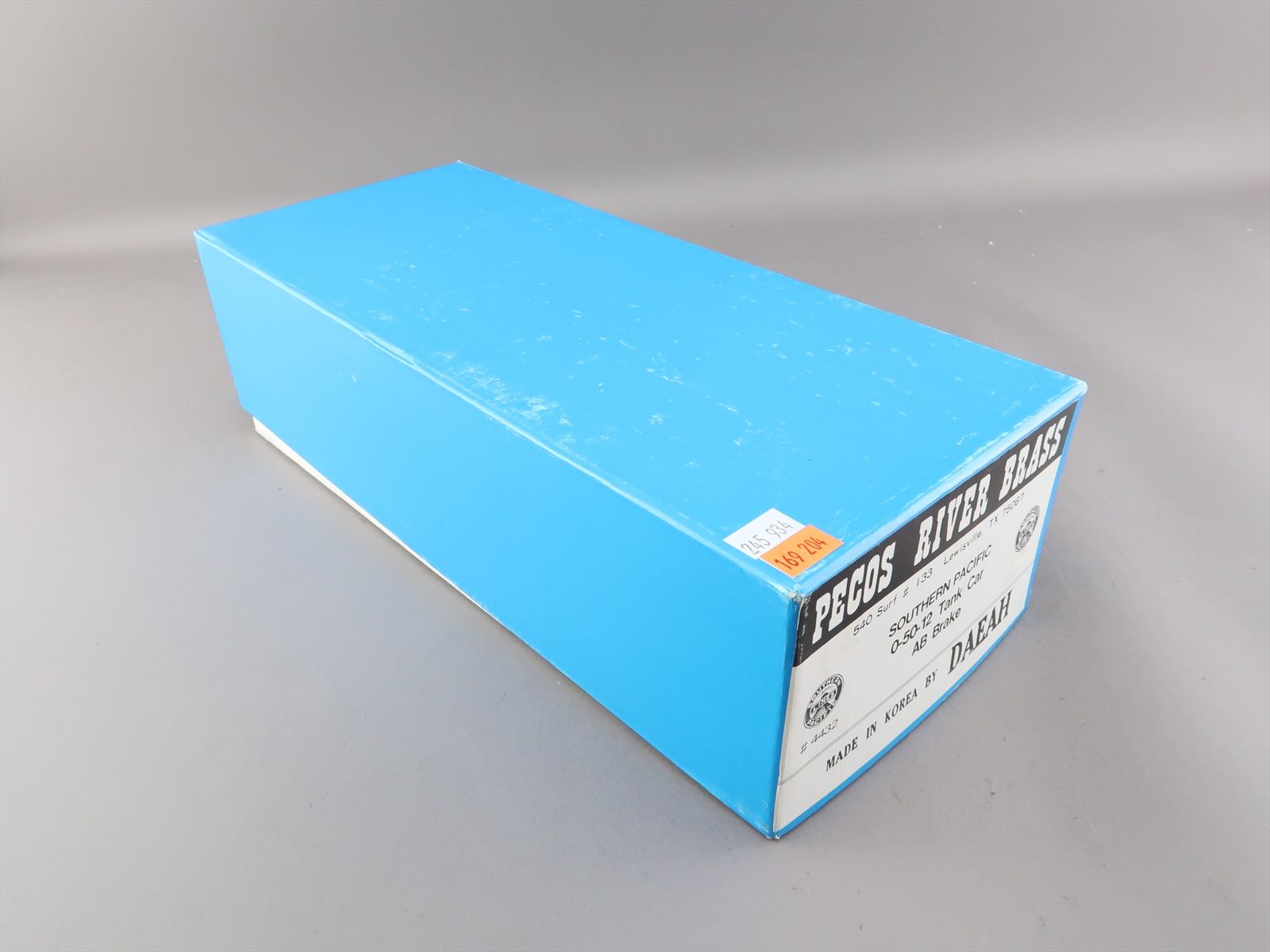 O Brass Model - PRB Pecos River 4432 SP Southern Pacific O-50-12 Tank ...