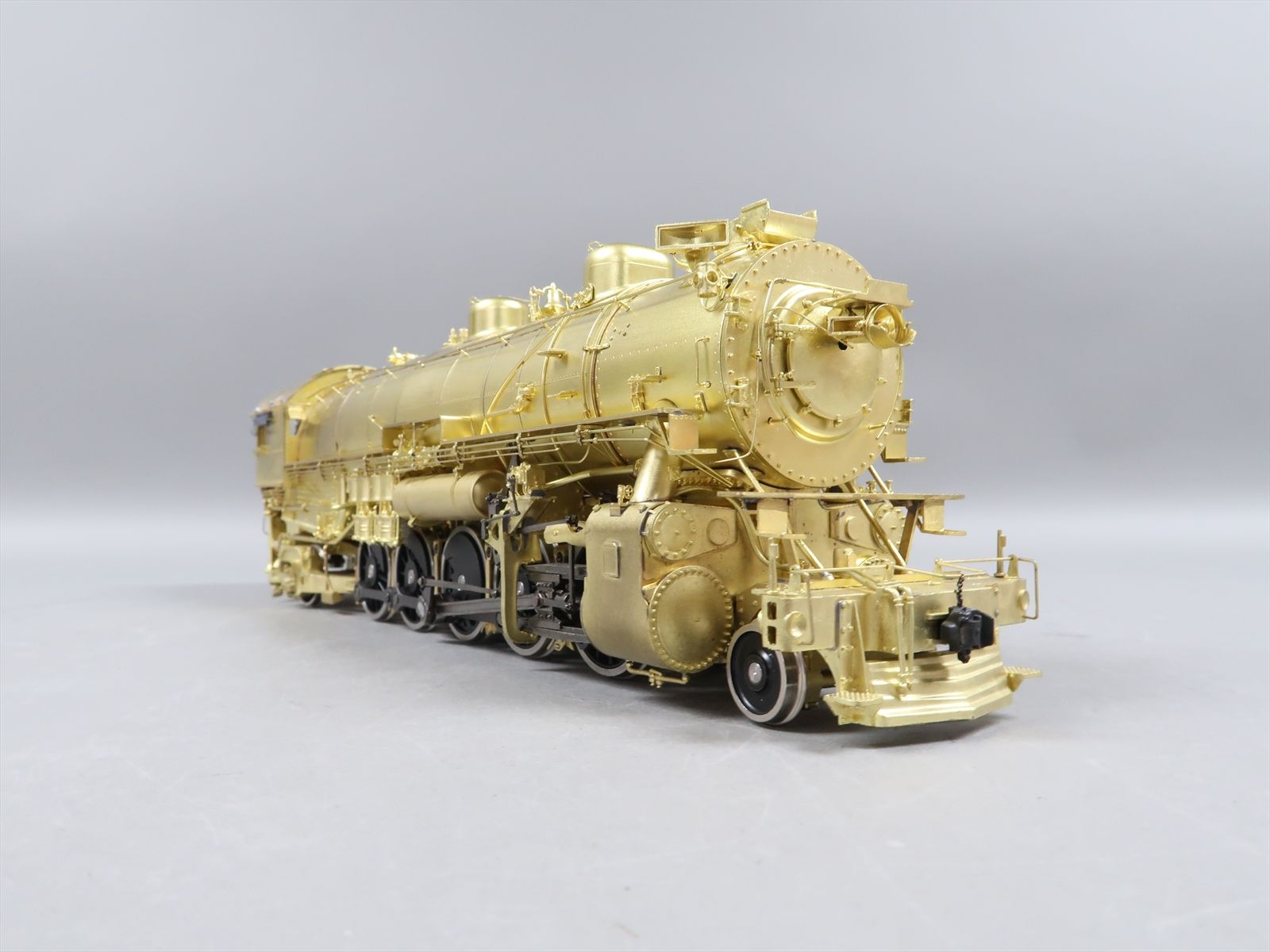 O Brass Model - PSC 15741 SP Southern Pacific F4 2-10-2 - Unpainted - 2002 Run - Made in Korea