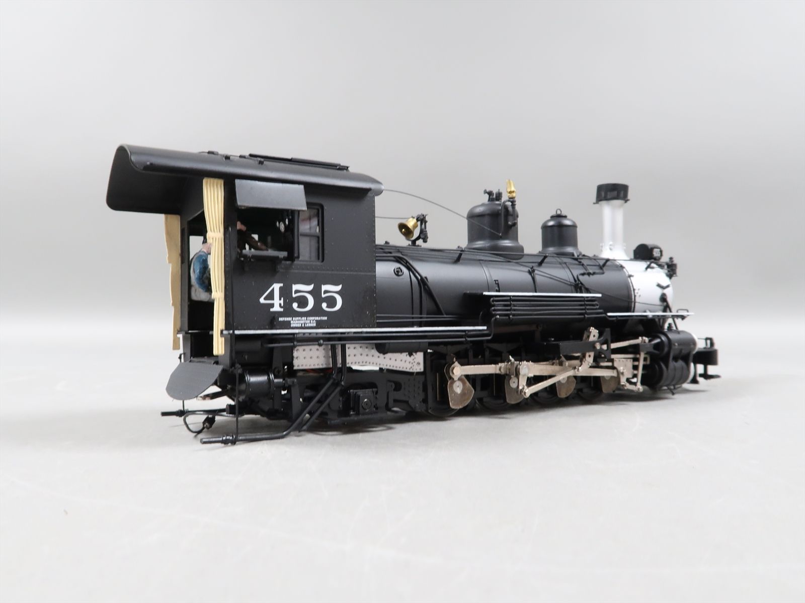 On3 Brass Model - BLW RGS Rio Grande Southern K-27 2-8-2 Sunrise Herald Post-Wreck Version #455 ...