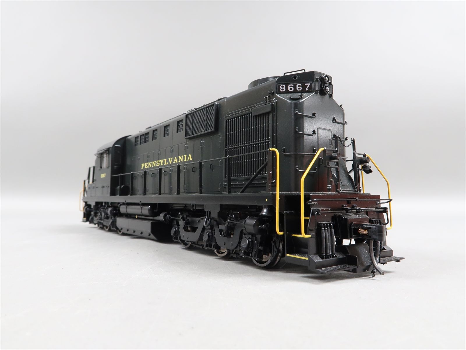 O Brass Model - C&LS Car & Locomotive Shop RSD-12 PRR Pennsylvania High Hood #8667 - F/P - Boo-Rim
