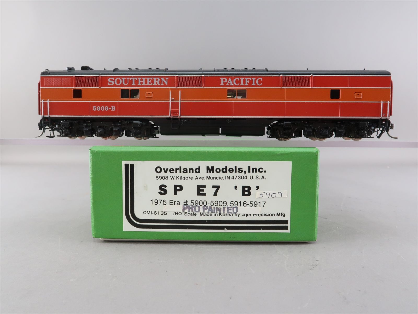 HO Brass Model - OMI 6135 SP Southern Pacific E7 E7B 1975 Era Daylight ...