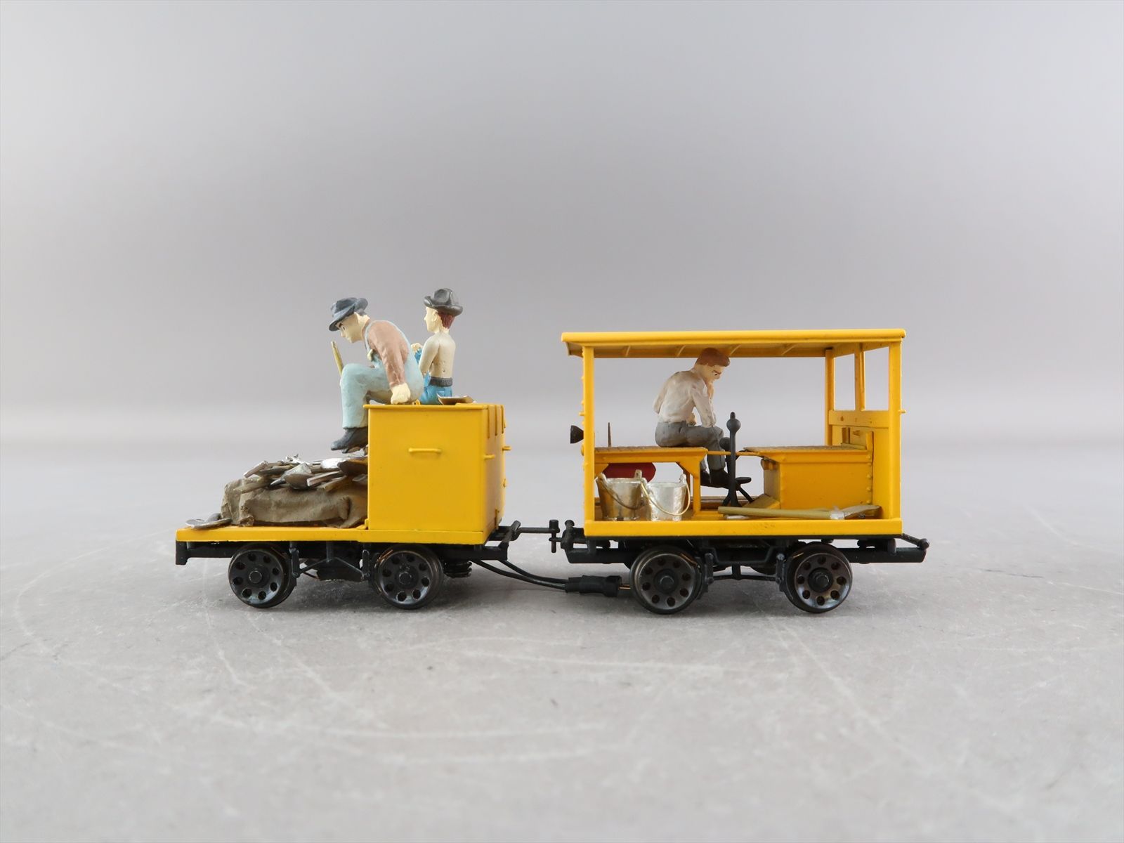 O Brass Model - RYM Rich Yoder 2201501 Speeder Gang Car w/ Trailer - F ...