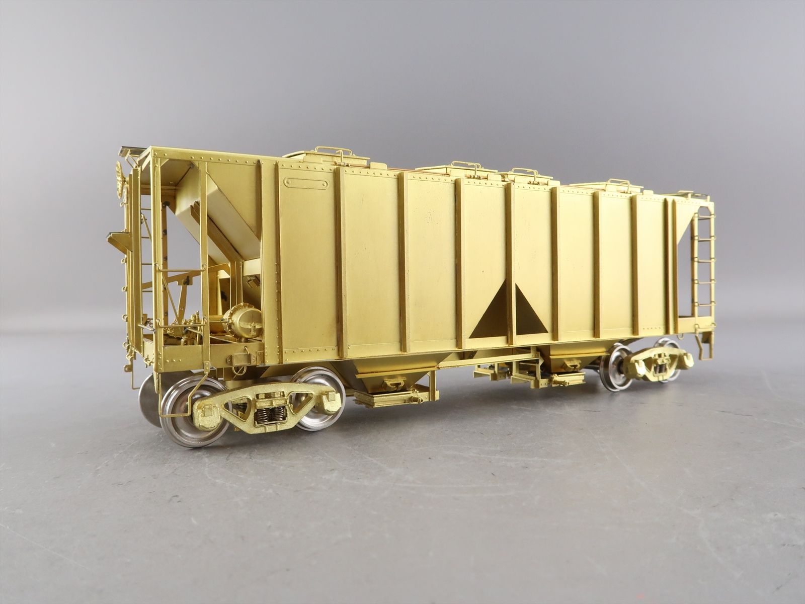 O Brass Model - OMI 0734 ACF 2-Bay Covered Hopper w/ Open Sides ...