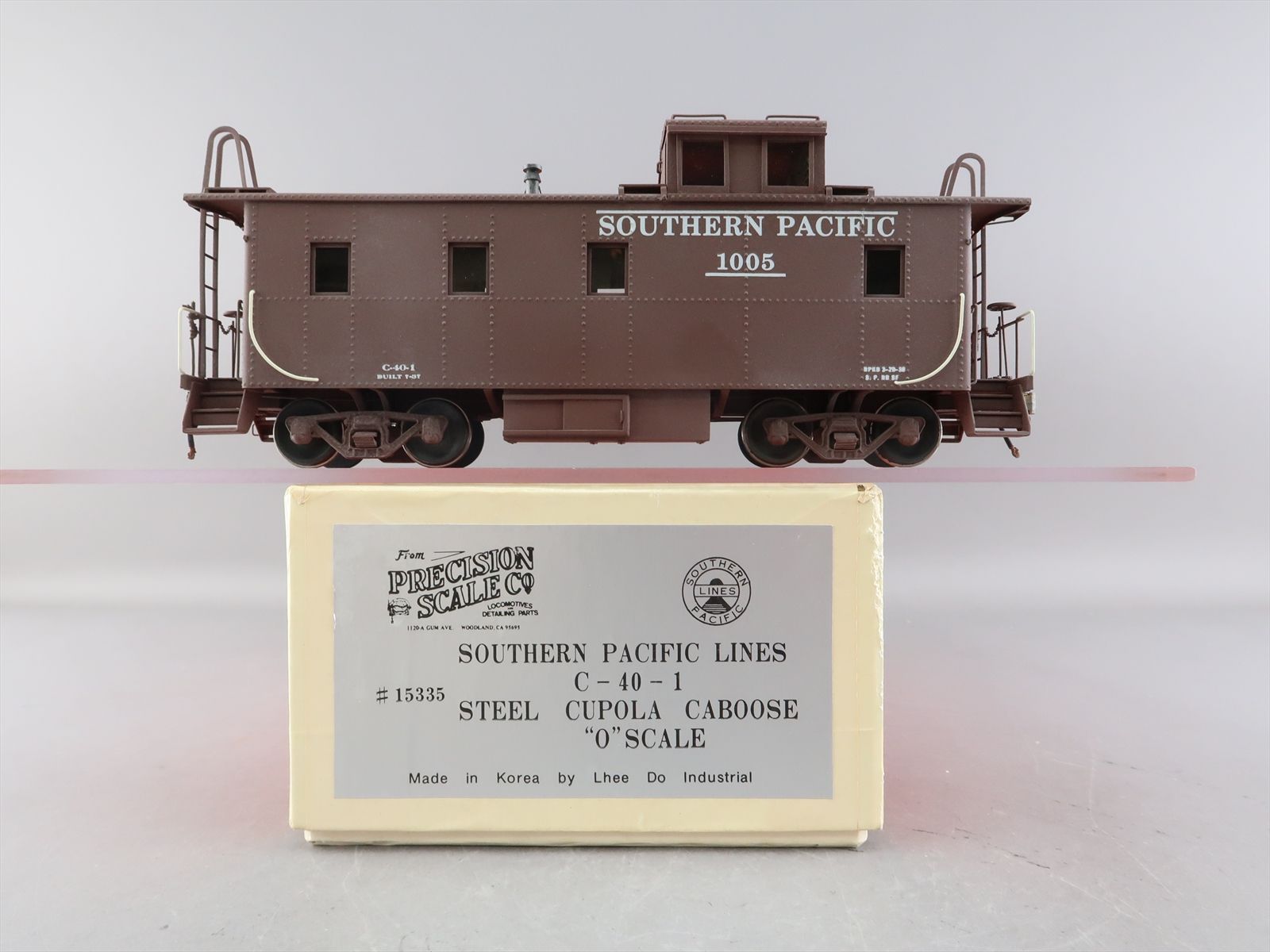 O Brass Model - PSC 15335 SP Southern Pacific C-40-1 Steel Caboose ...