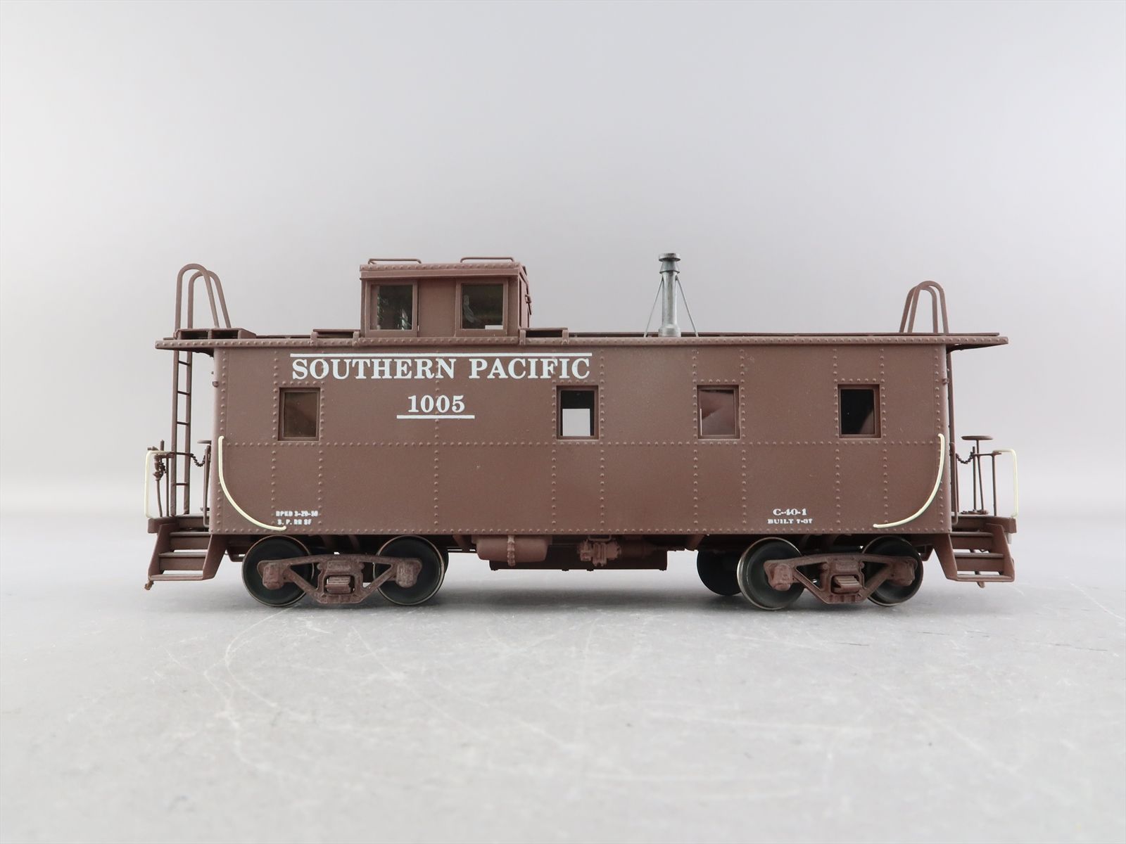 O Brass Model - PSC 15335 SP Southern Pacific C-40-1 Steel Caboose ...