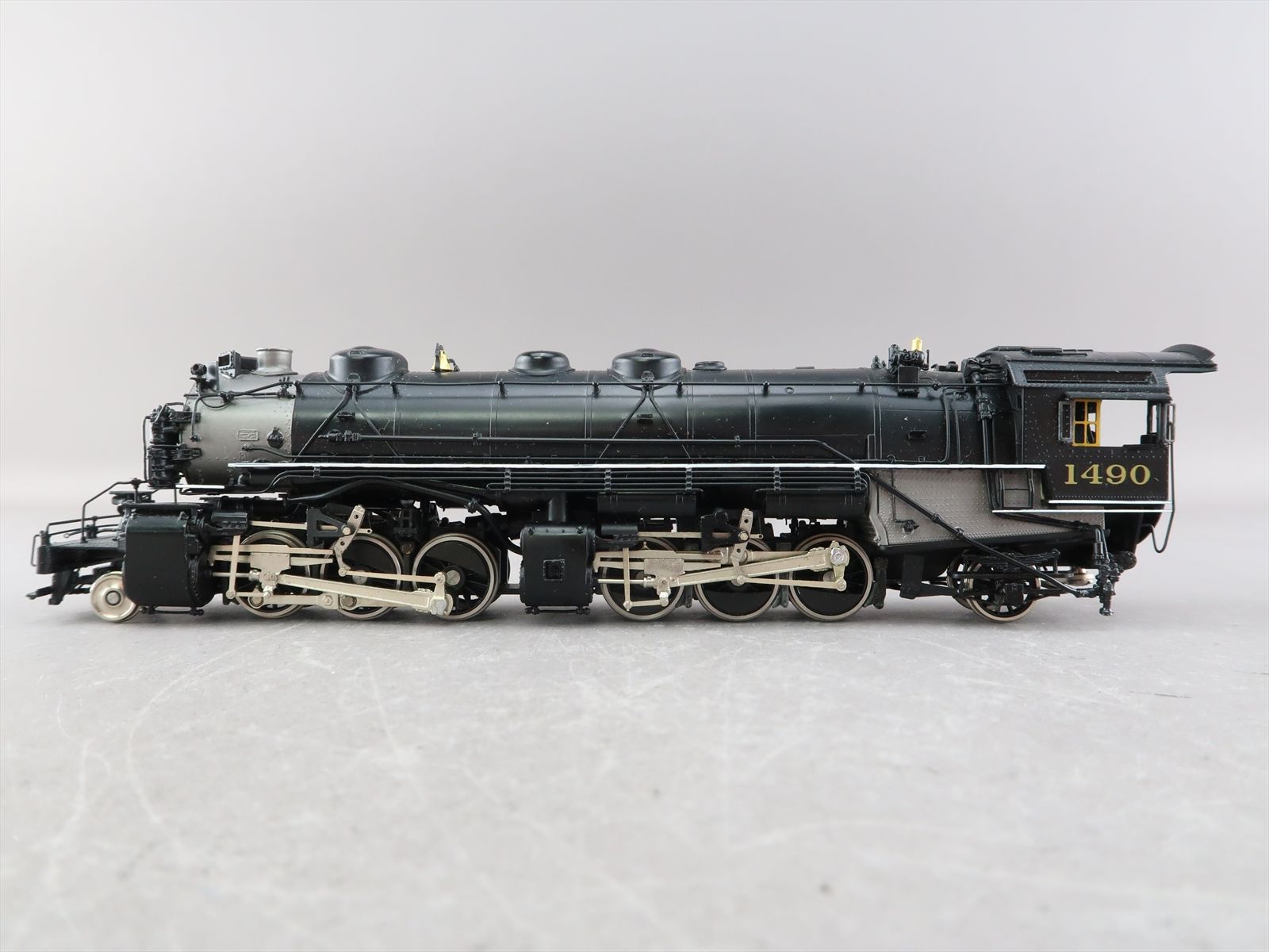 HO Brass Model - Key CS#32 C&O Chesapeake & Ohio H-6 2-6-6-2 Mallet w ...