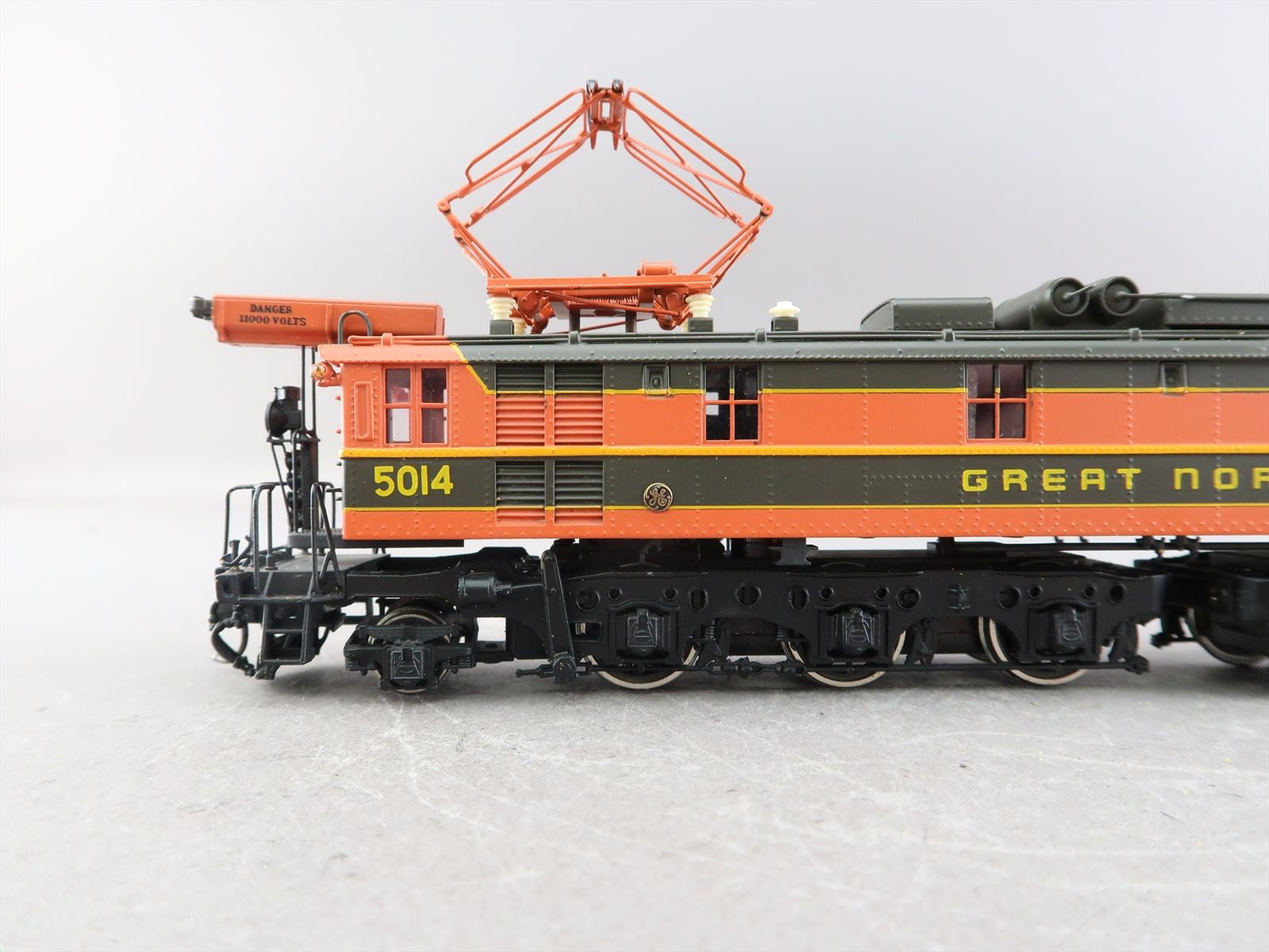 HO Brass Model - PFM 168 GN Great Northern Y-1 1-C+C-1 #5014 Empire Builder - F/P - Bus Bars ...