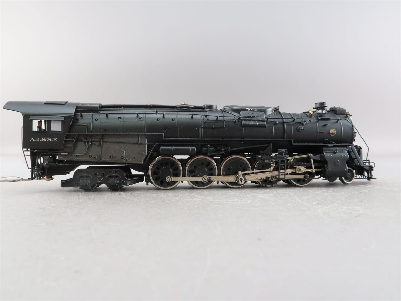 HO Brass Model - PFM AT&SF Santa Fe 2-10-4 Texas #5012 - Custom - 1970 ...