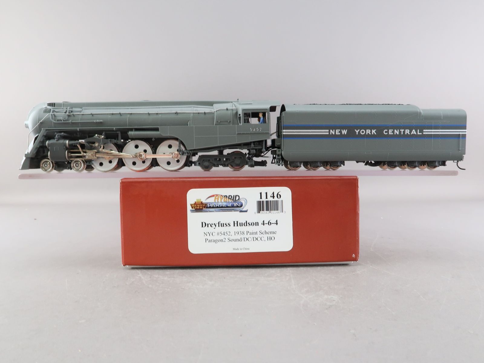 HO Brass Hybrid Model - BLI 1146 NYC New York Central Dreyfuss Hudson 4 ...