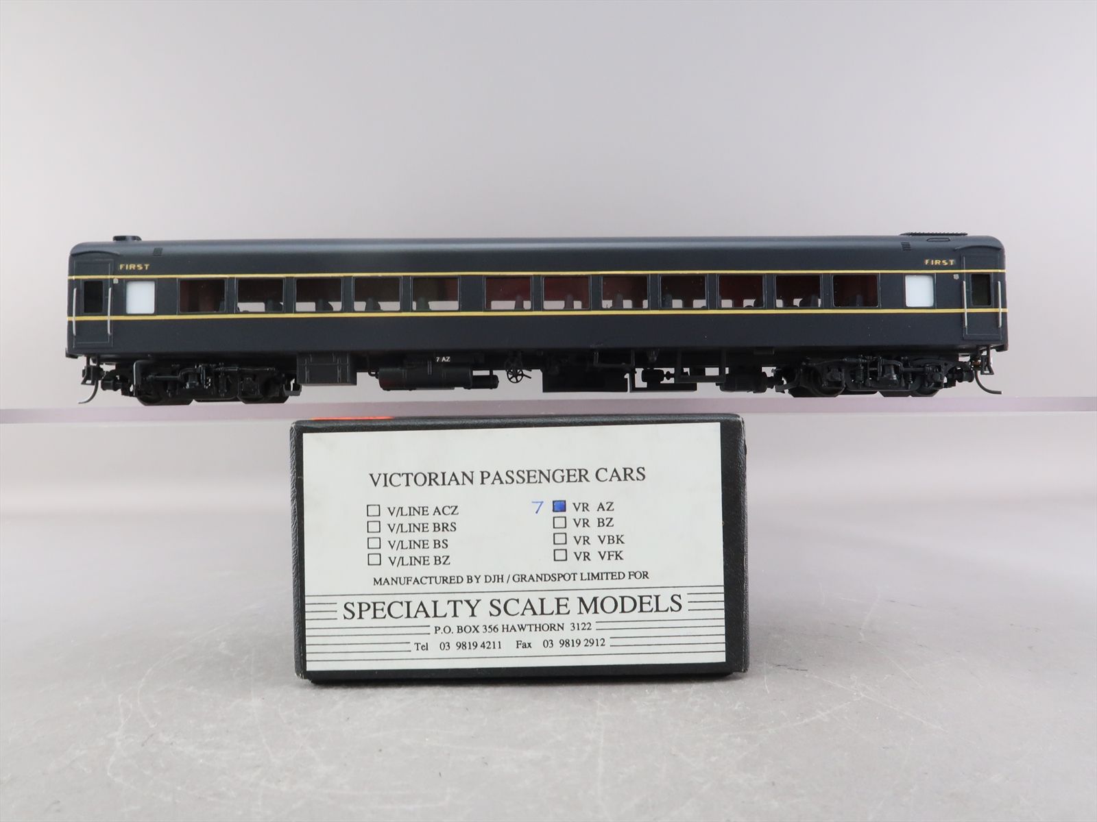 HO Brass Model - Specialty Scale Models Victorian Railway Passenger ...