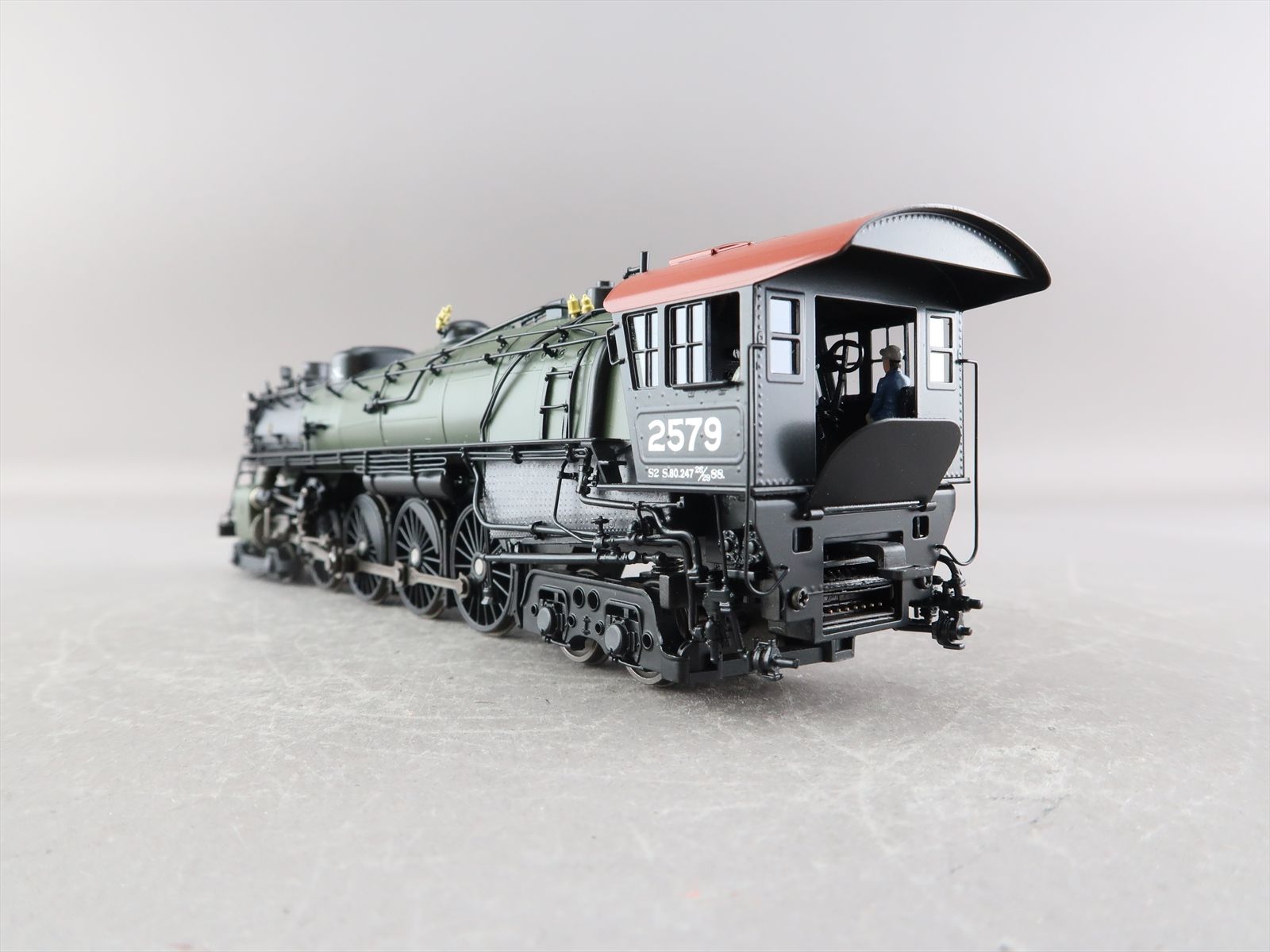 HO Brass Hybrid Model - BLI 2870 GN Great Northern S2 4-8-4 Open Cab ...