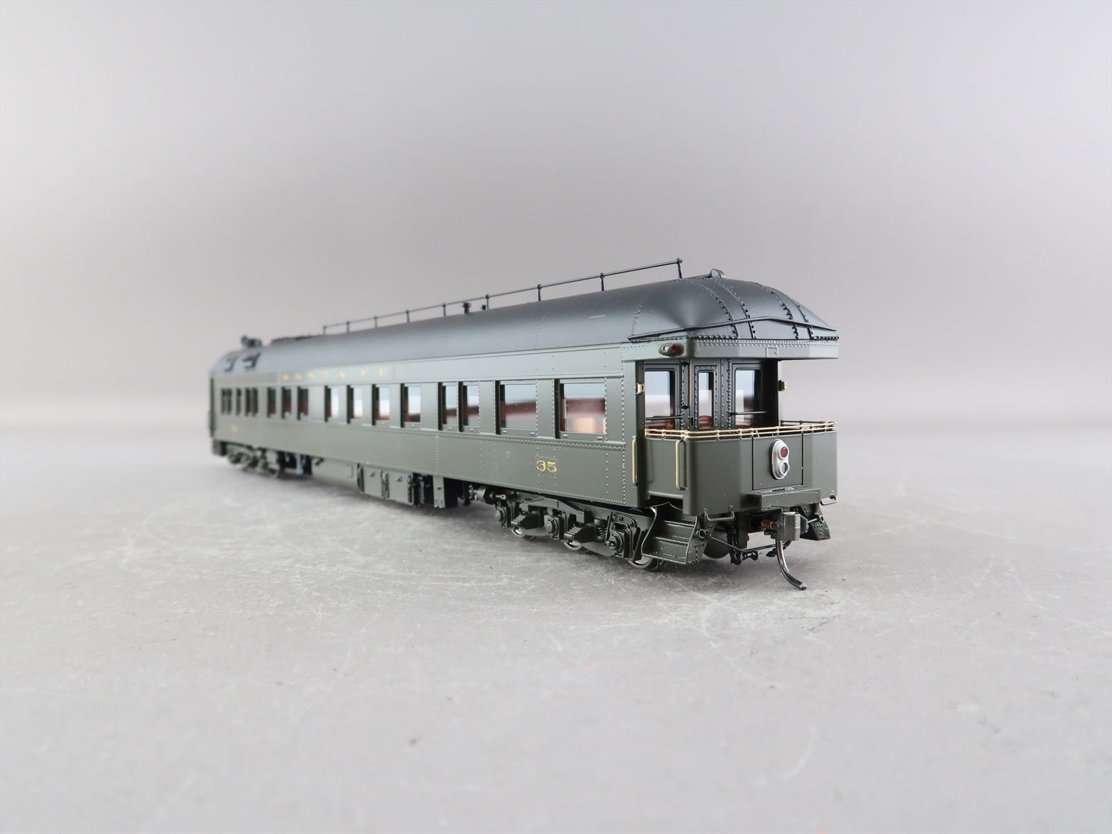 HO Brass Model - TCY 0486.1 AT&SF Santa Fe Modernized Business Car #35 ...