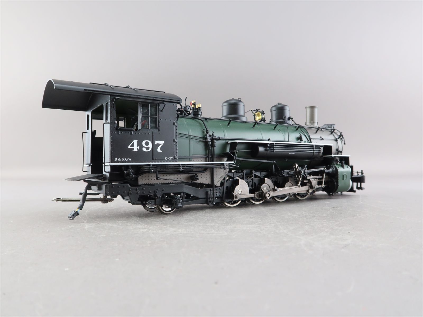 On3 Brass Model - PSC / MMI 1113-3 D&RGW Rio Grande k37 2-8-2 Green ...