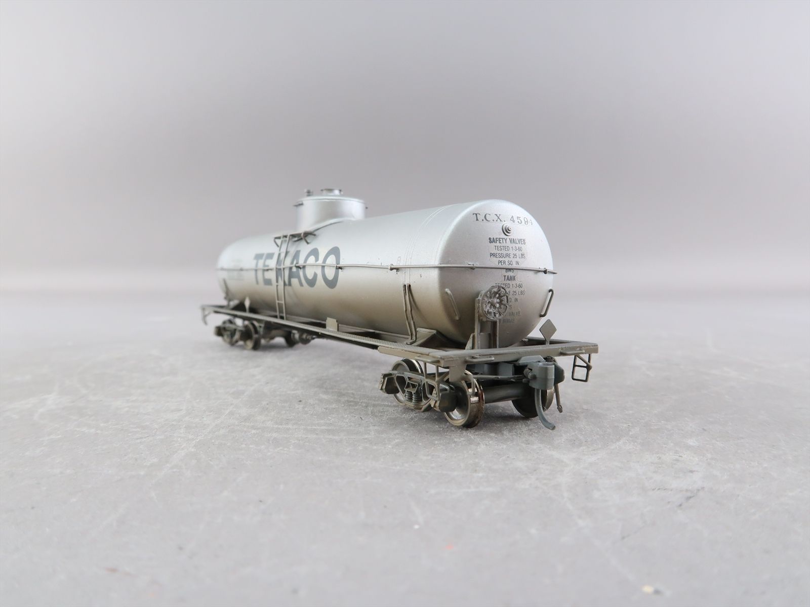 HO Brass Model - PSC 15606 Texaco 16000 Gallon Tank Car #4594 - F/P ...
