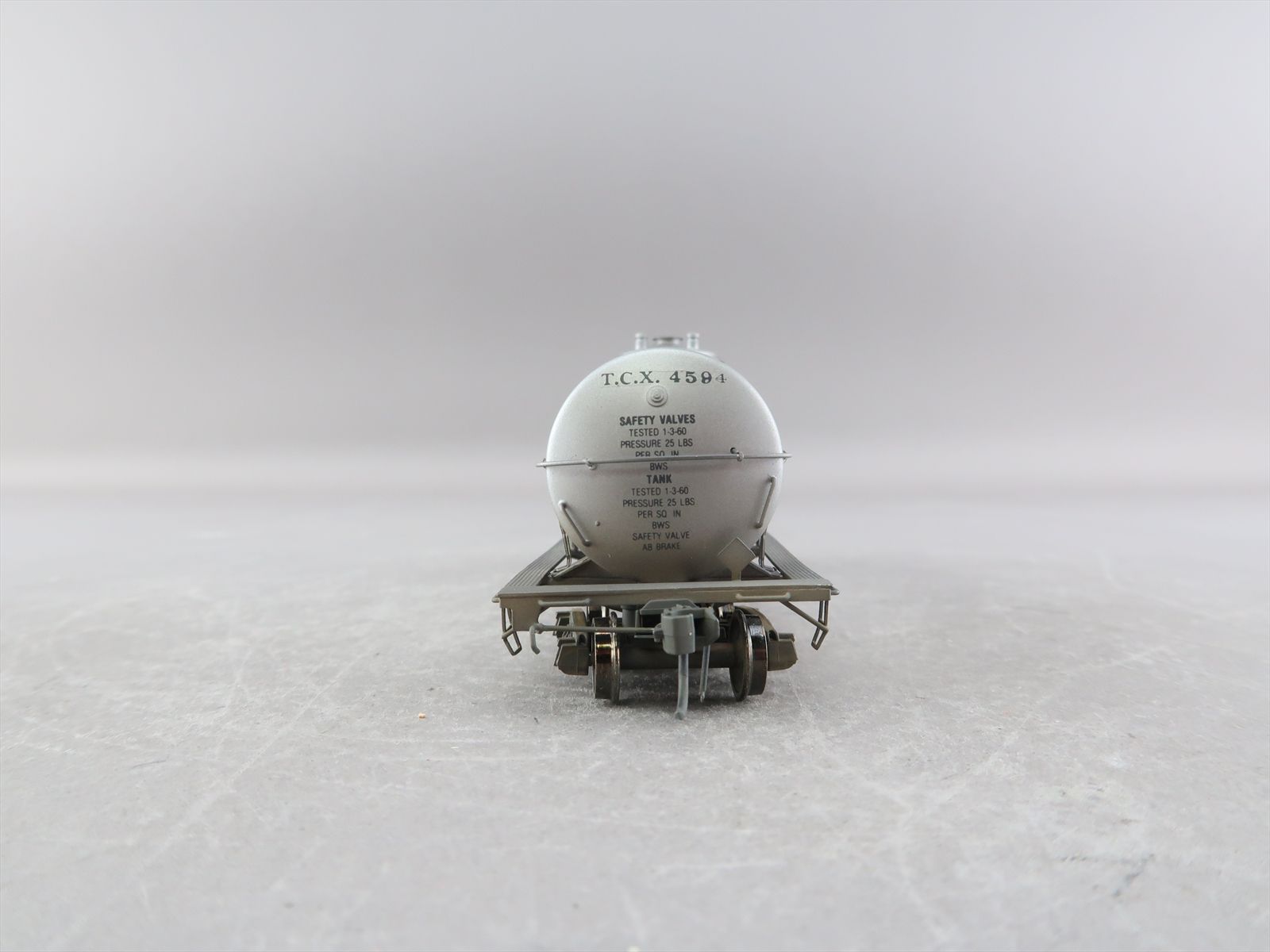 HO Brass Model - PSC 15606 Texaco 16000 Gallon Tank Car #4594 - F/P ...