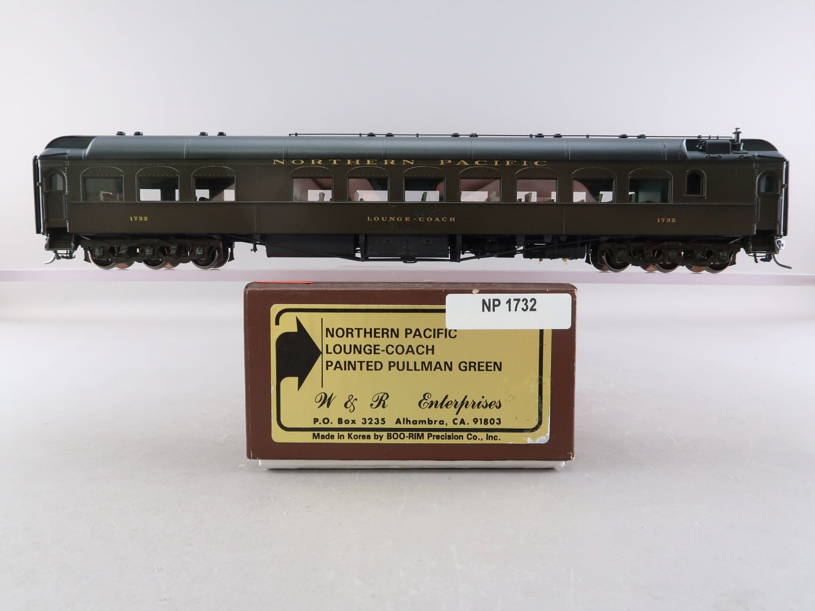 HO Brass Model - W&R NP Northern Pacific 1946 NCL North Coast Limited ...