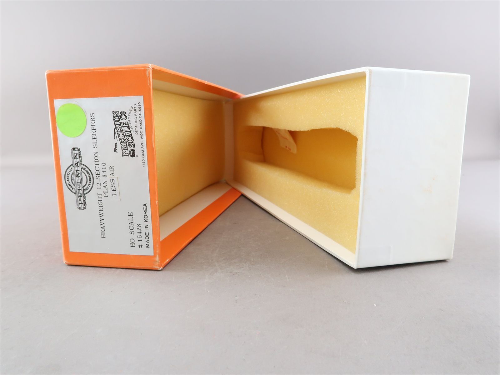 HO Brass Model - PSC 15428 Pullman HW 12-Section Sleeper Plan 3410 Less ...