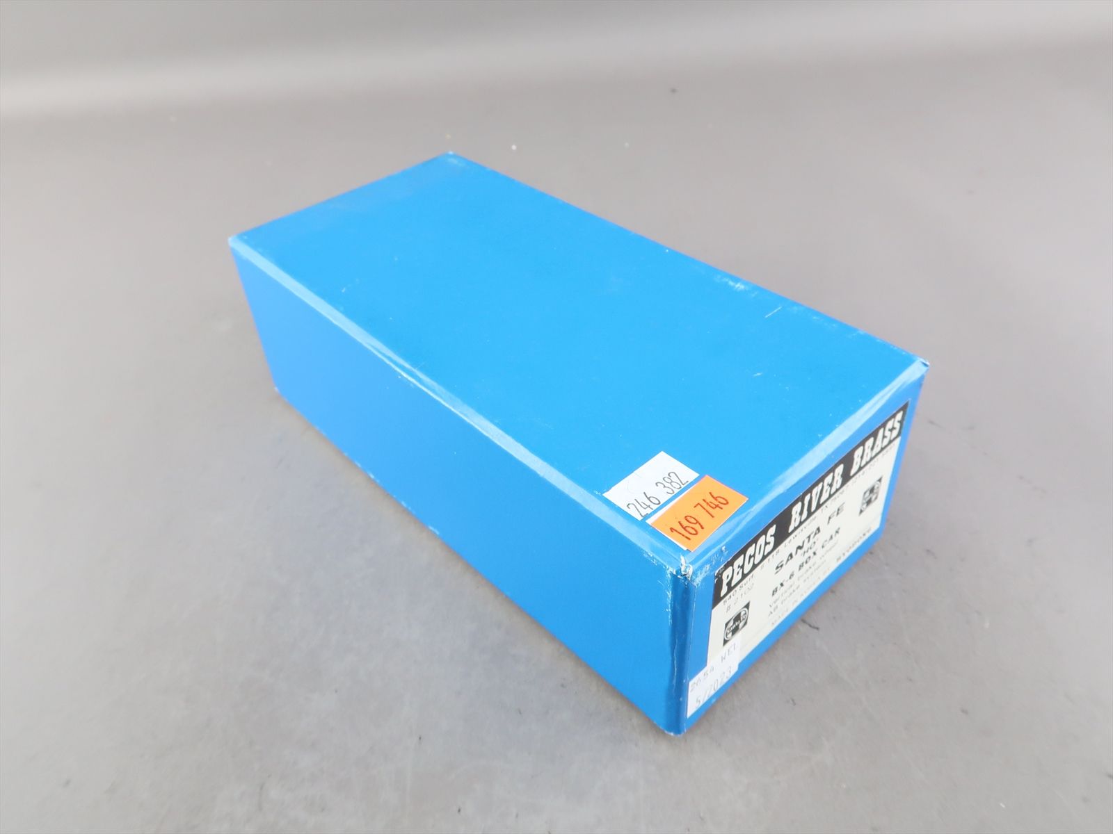 HO Brass Model - PRB Pecos 2102 AT&SF Santa Fe WX-6 Boxcar Vertical ...