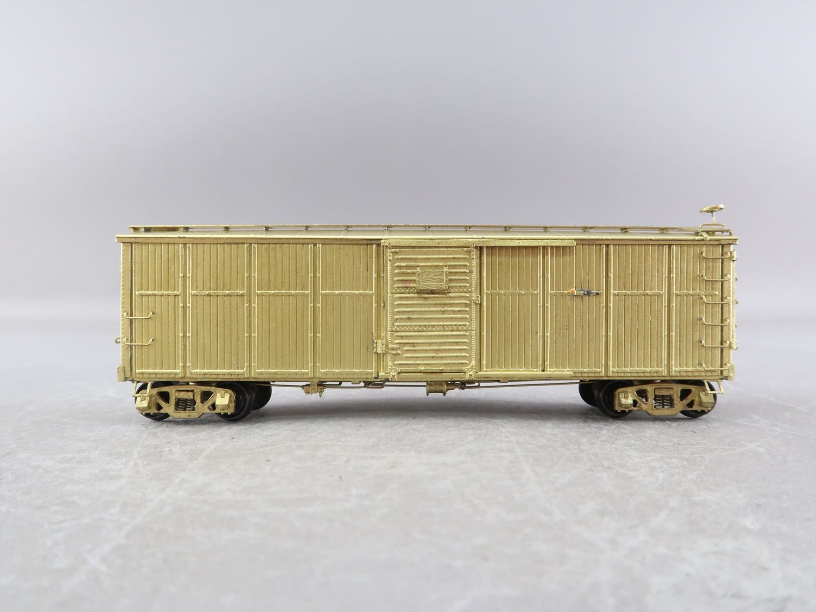 HO Brass Model - PRB Pecos 2102 AT&SF Santa Fe WX-6 Boxcar Vertical ...