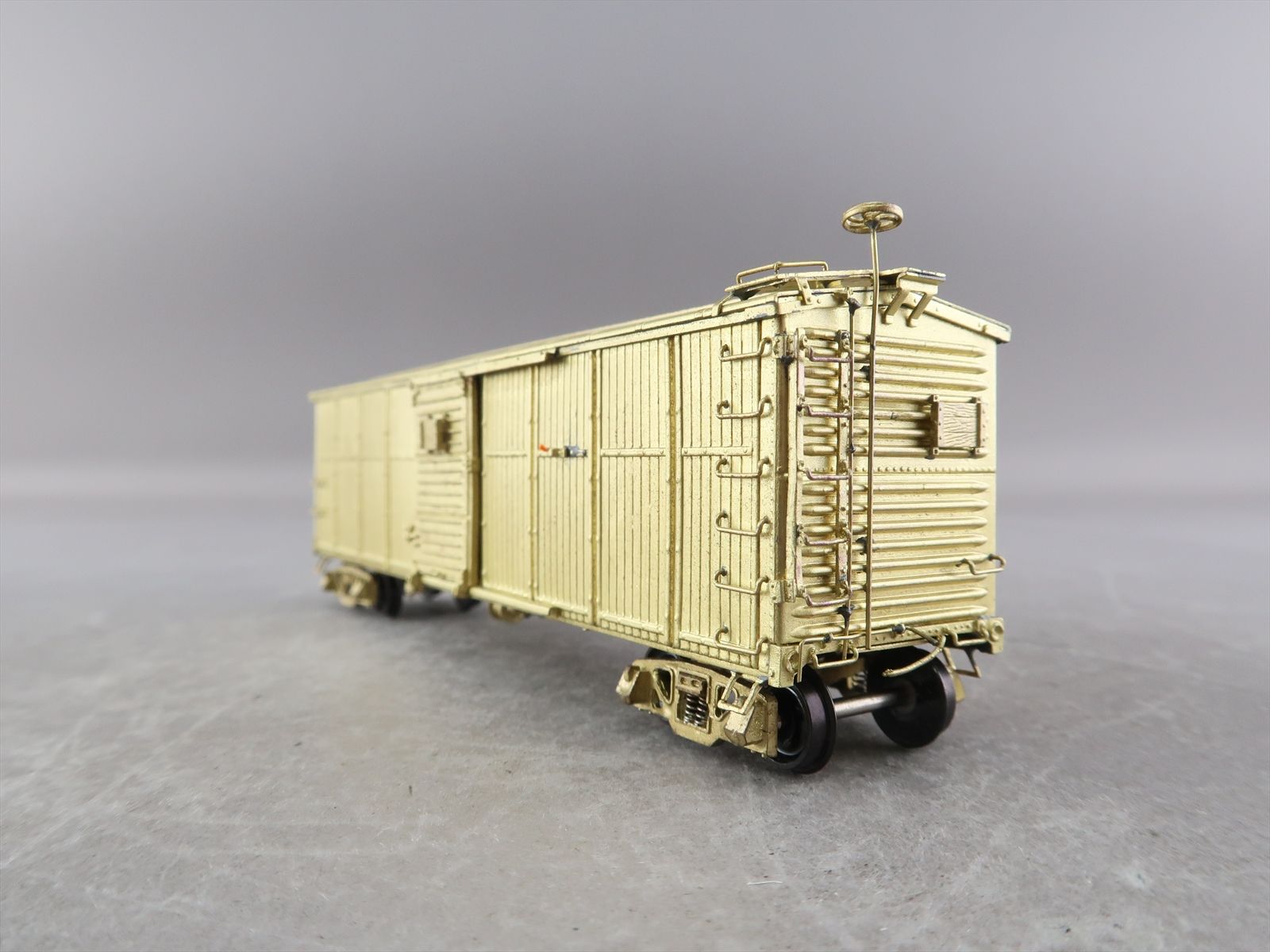 HO Brass Model - PRB Pecos 2102 AT&SF Santa Fe WX-6 Boxcar Vertical ...