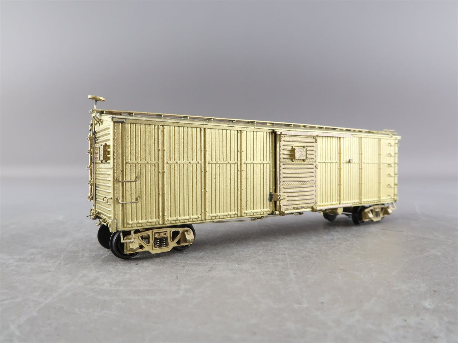 HO Brass Model - PRB Pecos 2102 AT&SF Santa Fe WX-6 Boxcar Vertical ...