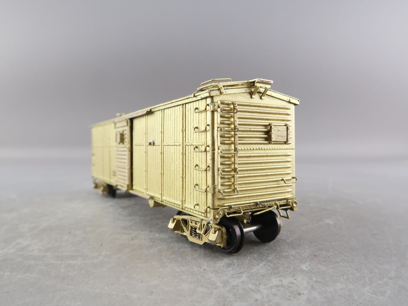 HO Brass Model - PRB Pecos 2102 AT&SF Santa Fe WX-6 Boxcar Vertical ...
