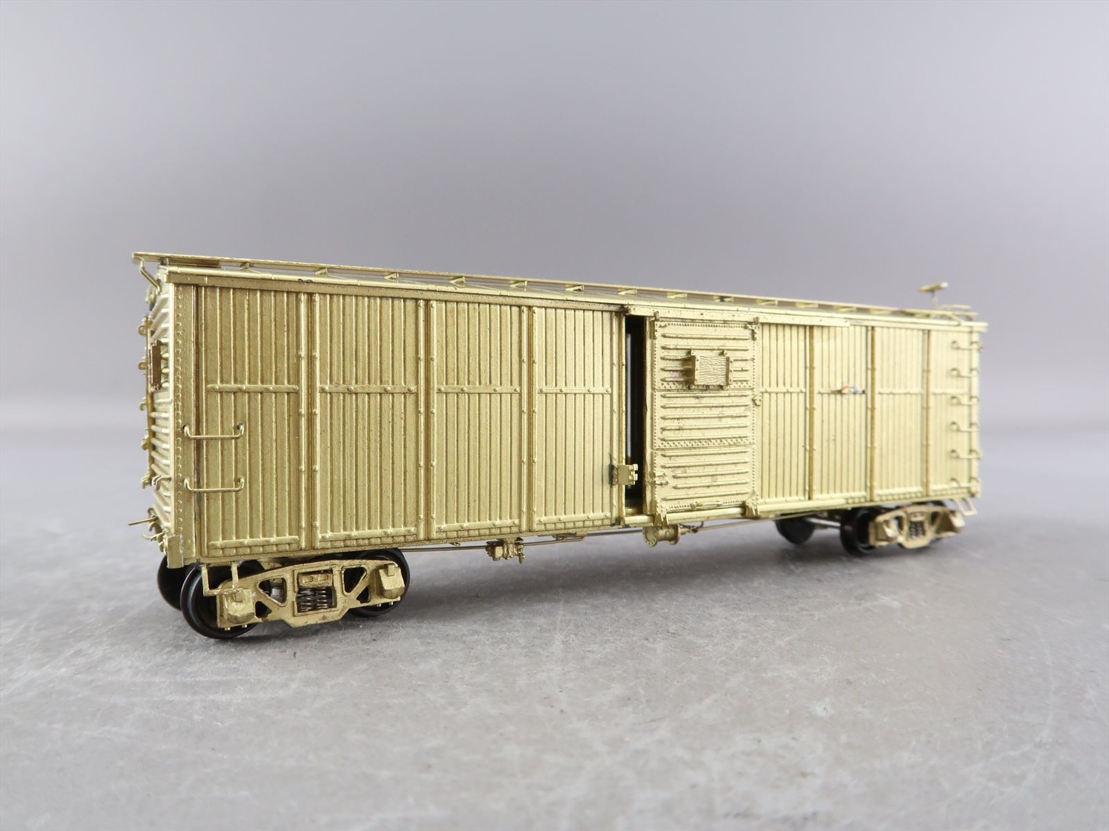 HO Brass Model - PRB Pecos 2102 AT&SF Santa Fe WX-6 Boxcar Vertical ...