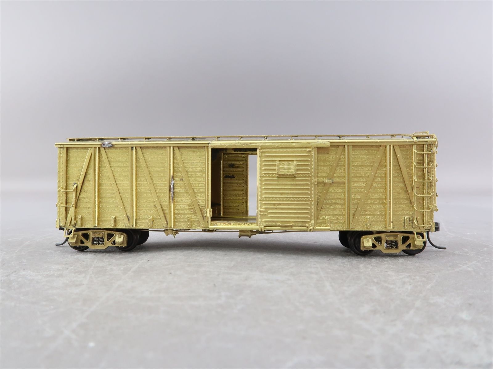 HO Brass Model - PRB Pecos River 2104 AT&SF Santa Fe BX-6 Boxcar w/o ...