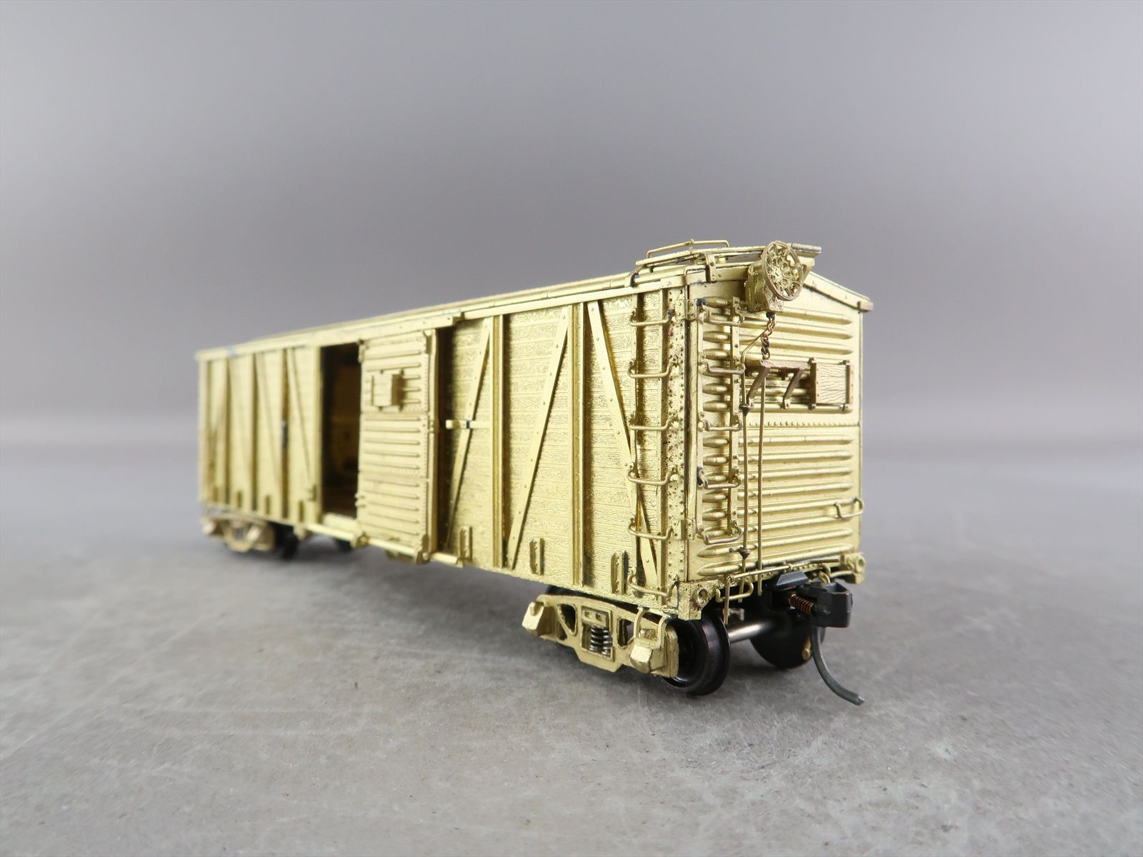 HO Brass Model - PRB Pecos River 2104 AT&SF Santa Fe BX-6 Boxcar w/o ...