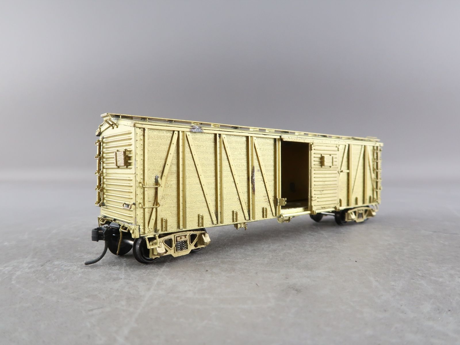 HO Brass Model - PRB Pecos River 2104 AT&SF Santa Fe BX-6 Boxcar w/o ...