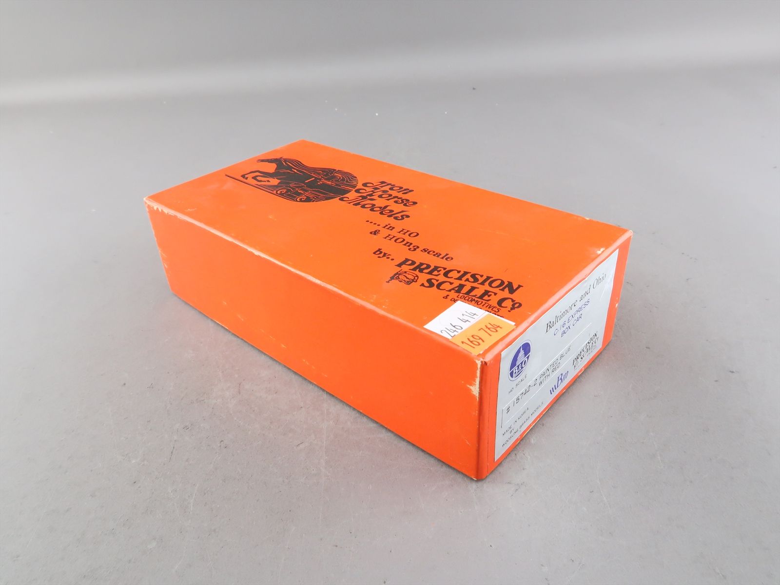 HO Brass Model - PSC 15742-2 B&O Baltimore & Ohio C-16 Express Boxcar ...