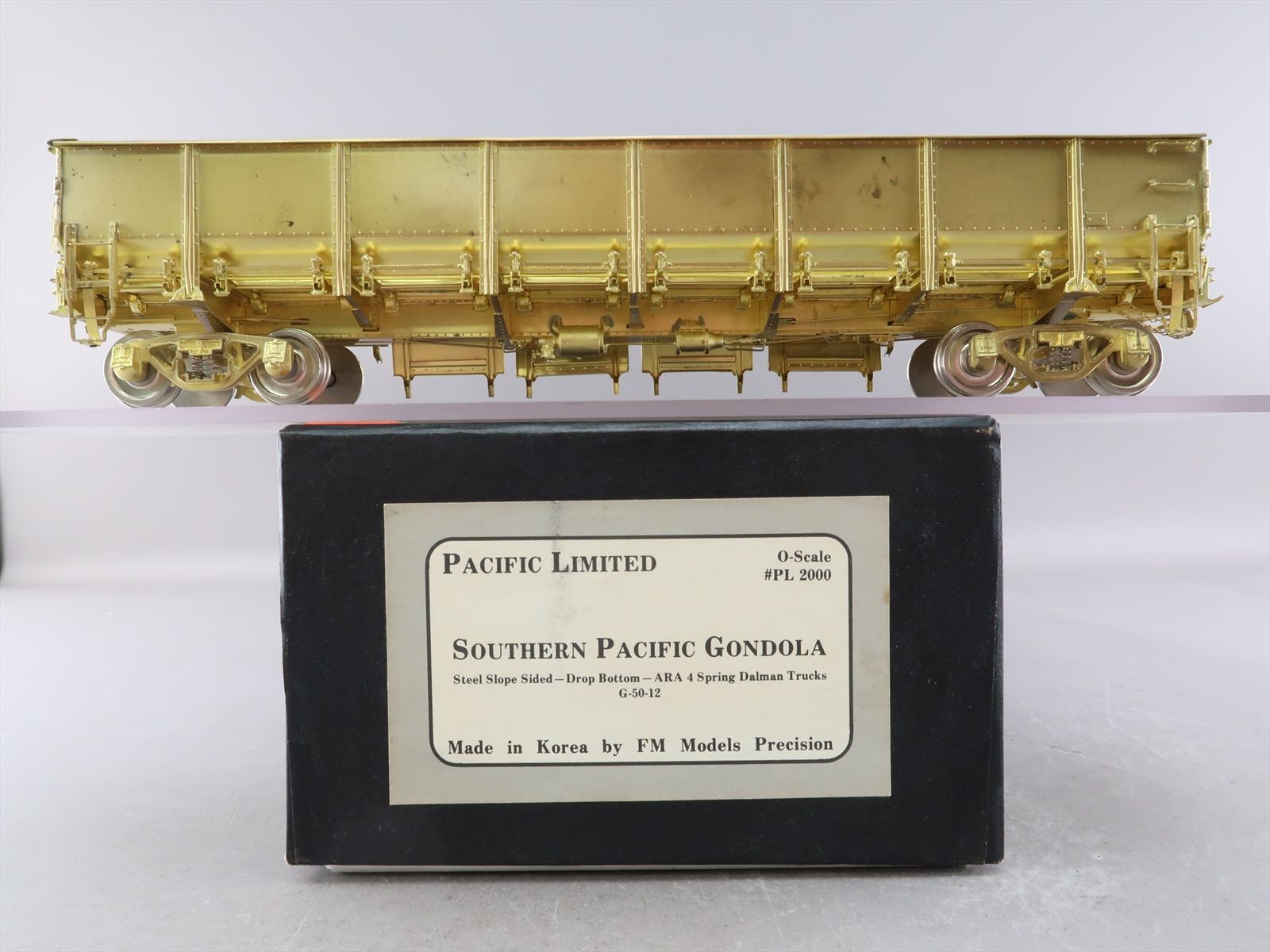 O Brass Model - PLTD Pacific Limited PL-2000 SP Southern Pacific G-50-9 ...