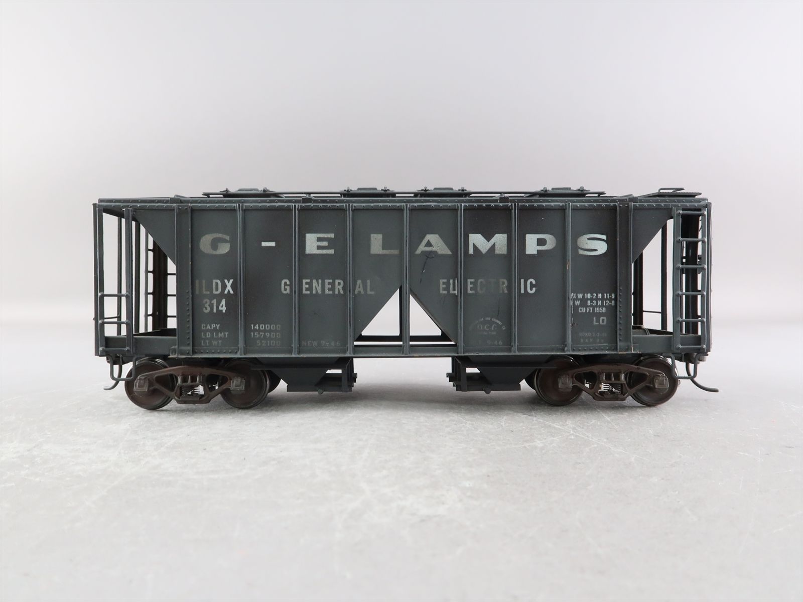 O Brass Model - USH 601 GE General Electric Slab Side Covered Hopper ...