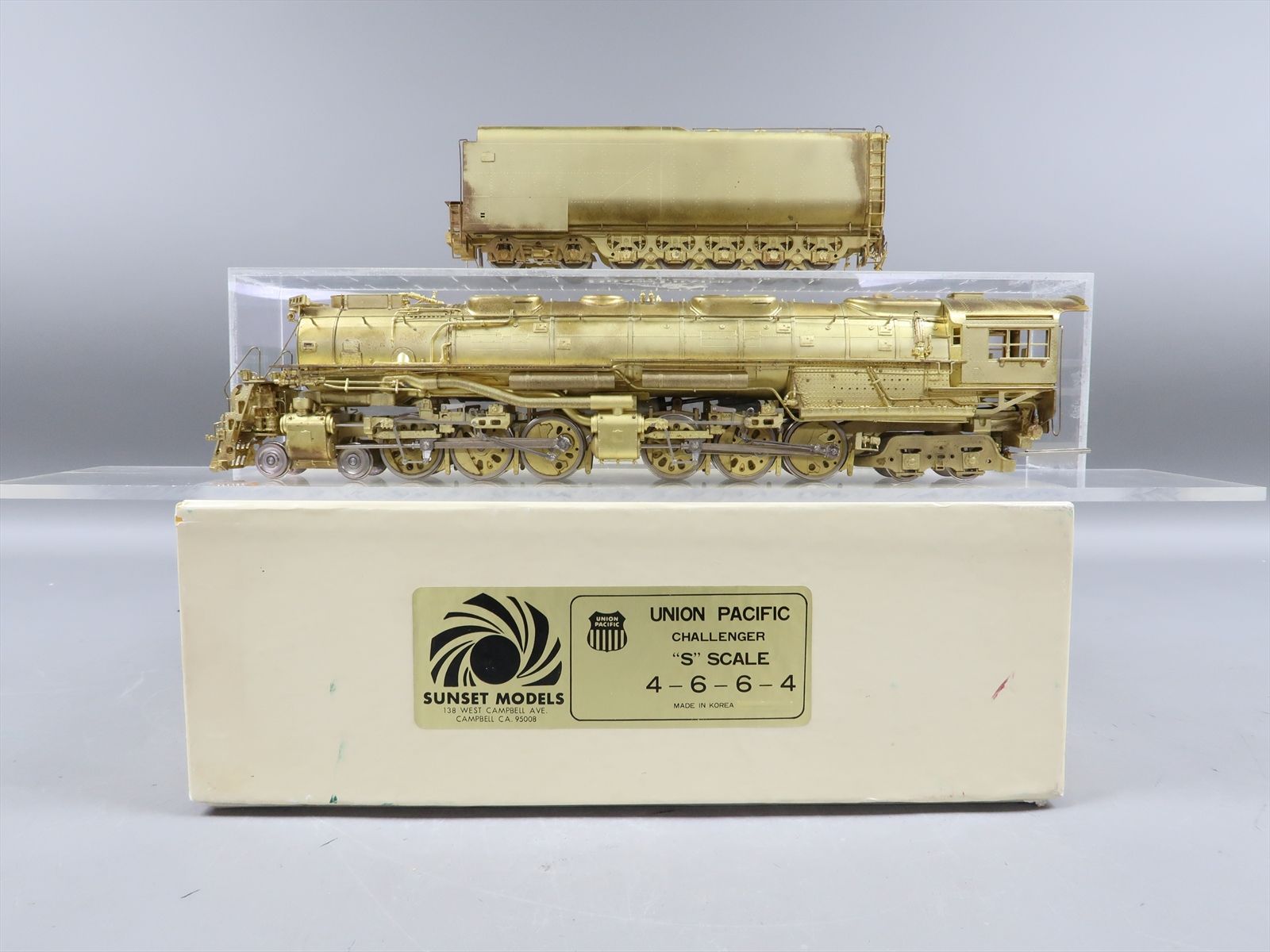 S Brass Model - Sunset UP Union Pacific 4-6-6-4 Challenger - Unpainted ...