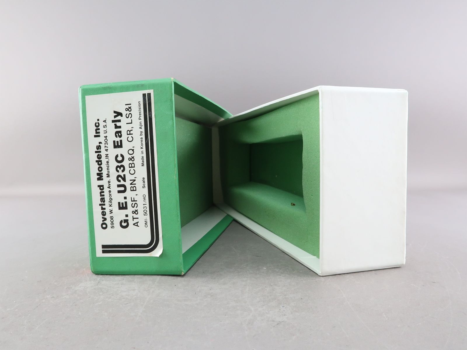 HO Brass Model - OMI 5031 CB&Q GE U23C Early - Unpainted - 1987 Run - Ajin - 1 of 30!