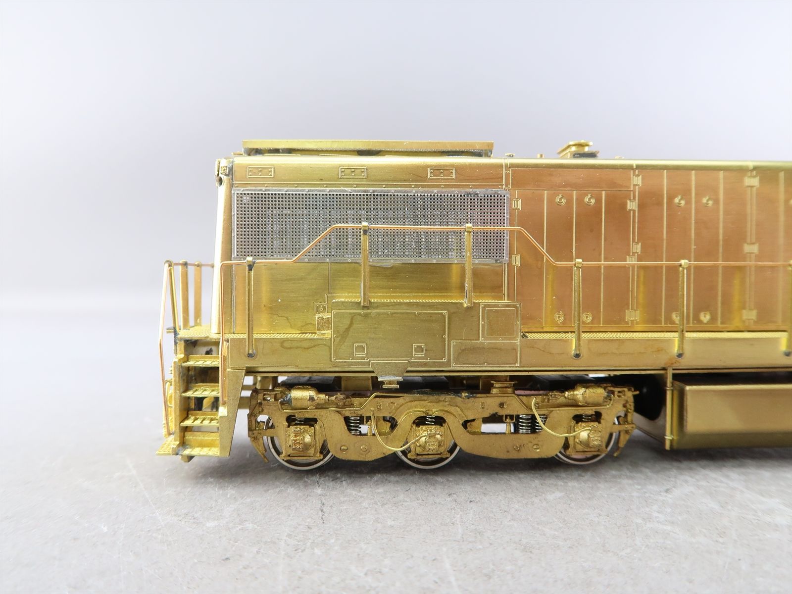 HO Brass Model - OMI 1956 CB&Q GE U28C Type I - Unpainted - 1987 Run - Ajin