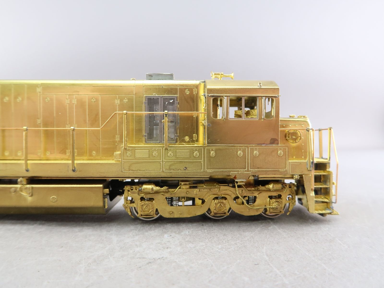 HO Brass Model - OMI 1956 CB&Q GE U28C Type I - Unpainted - 1987 Run - Ajin