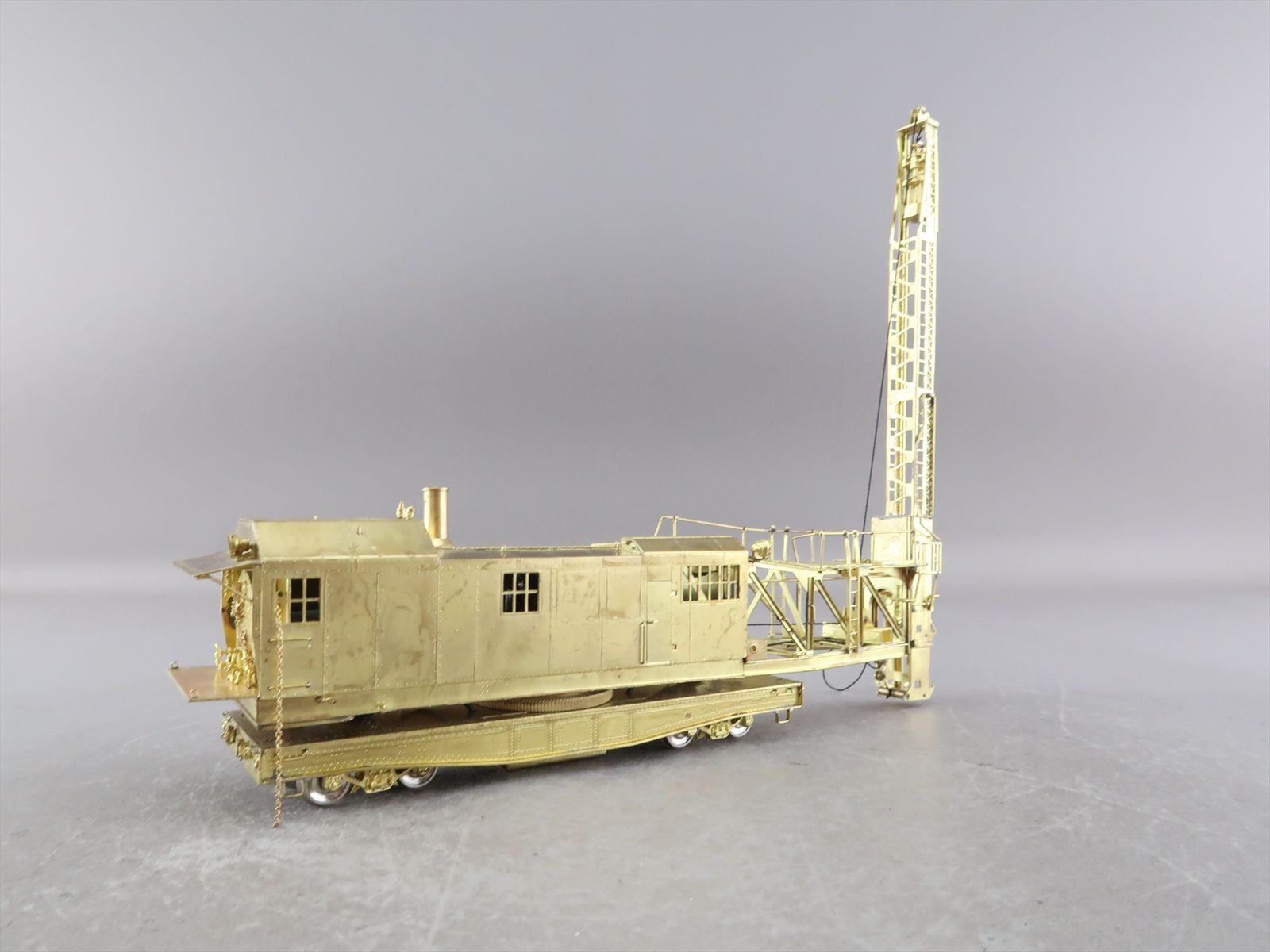 HO Brass Model - OMI 1328 UP Union Pacific Pile Driver Fishbelly ...