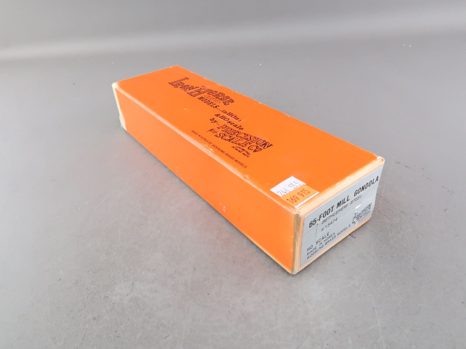 HO Brass Model - PSC 15474 65' Mill Gondola Bethlehem Steel - Unpainted ...